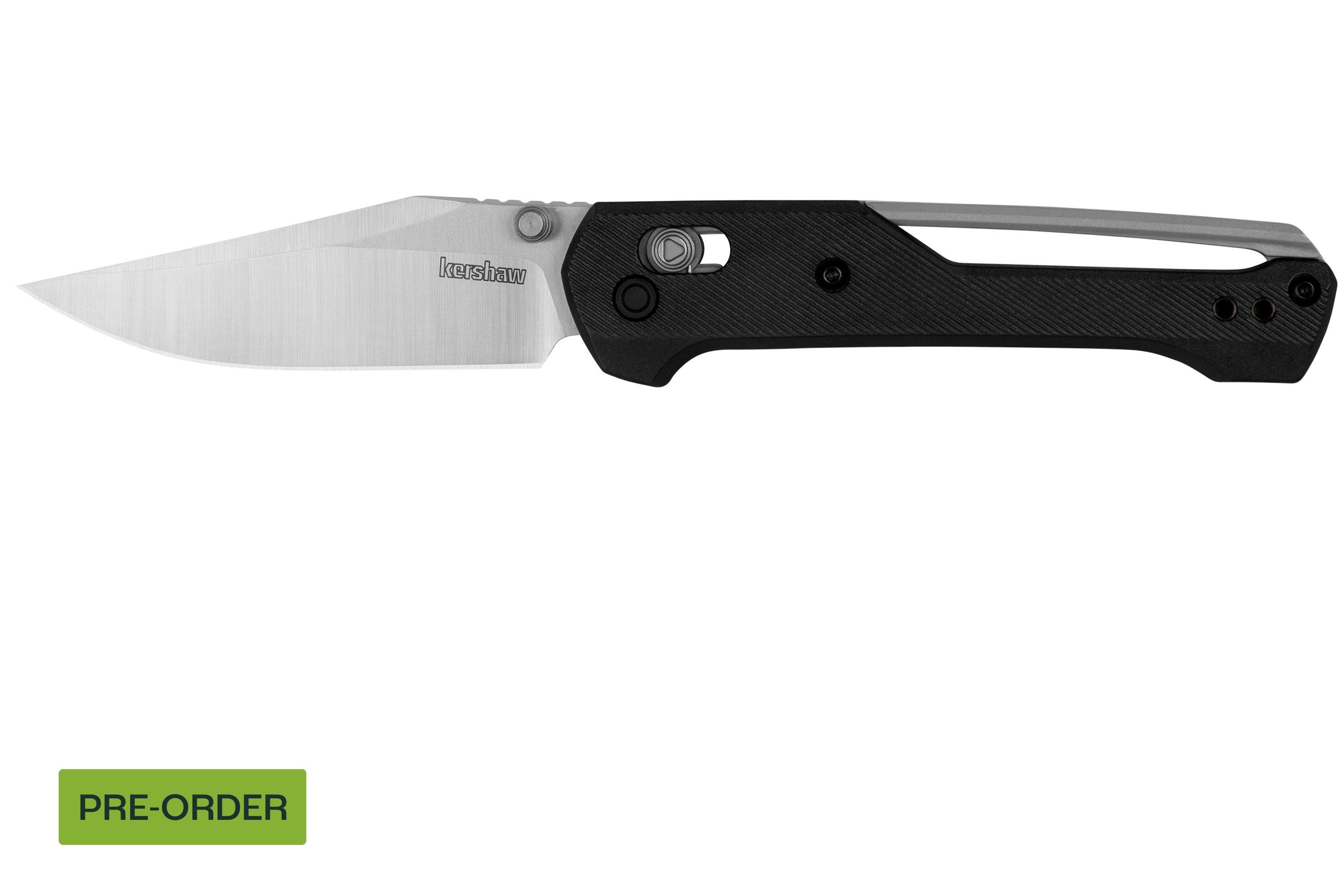 Kershaw Airspace 2063 Satin 14C28N, Black FRN, pocket knife ...