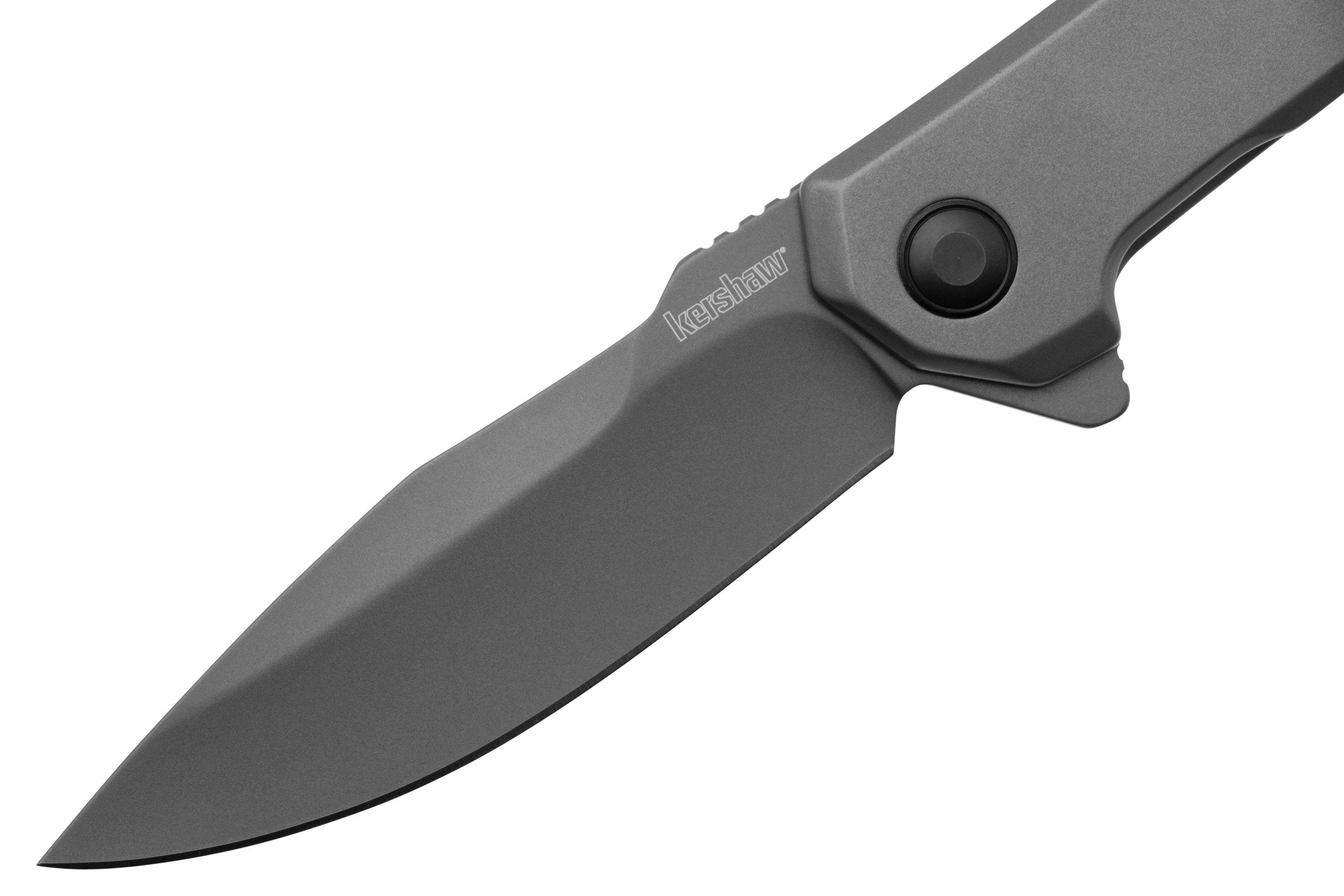 Kershaw Helitack 5570 Gray PVD Stainless pocket knife | Advantageously ...