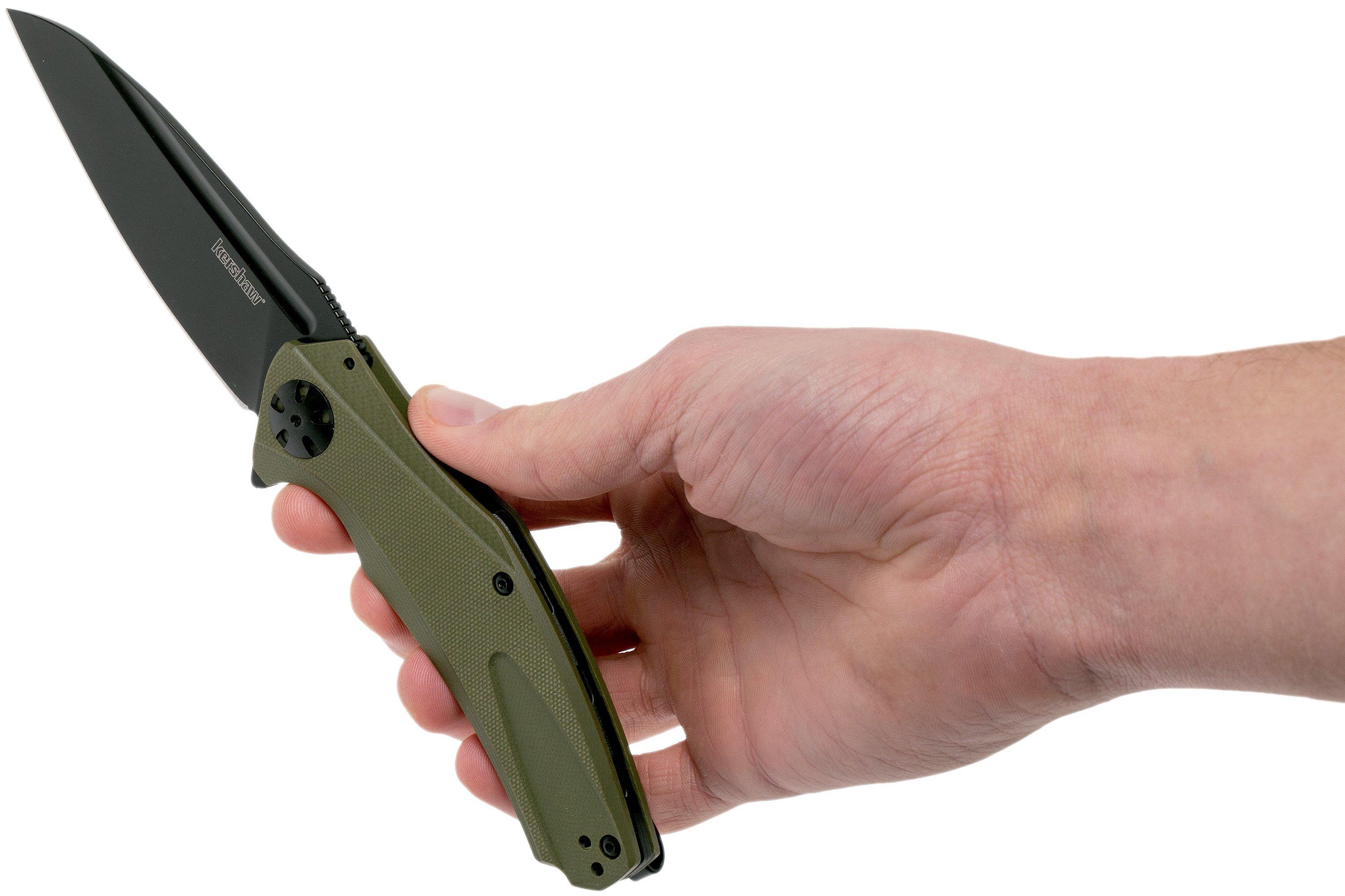 Kershaw Natrix XL 7008OLBLK pocket knife | Advantageously shopping at ...