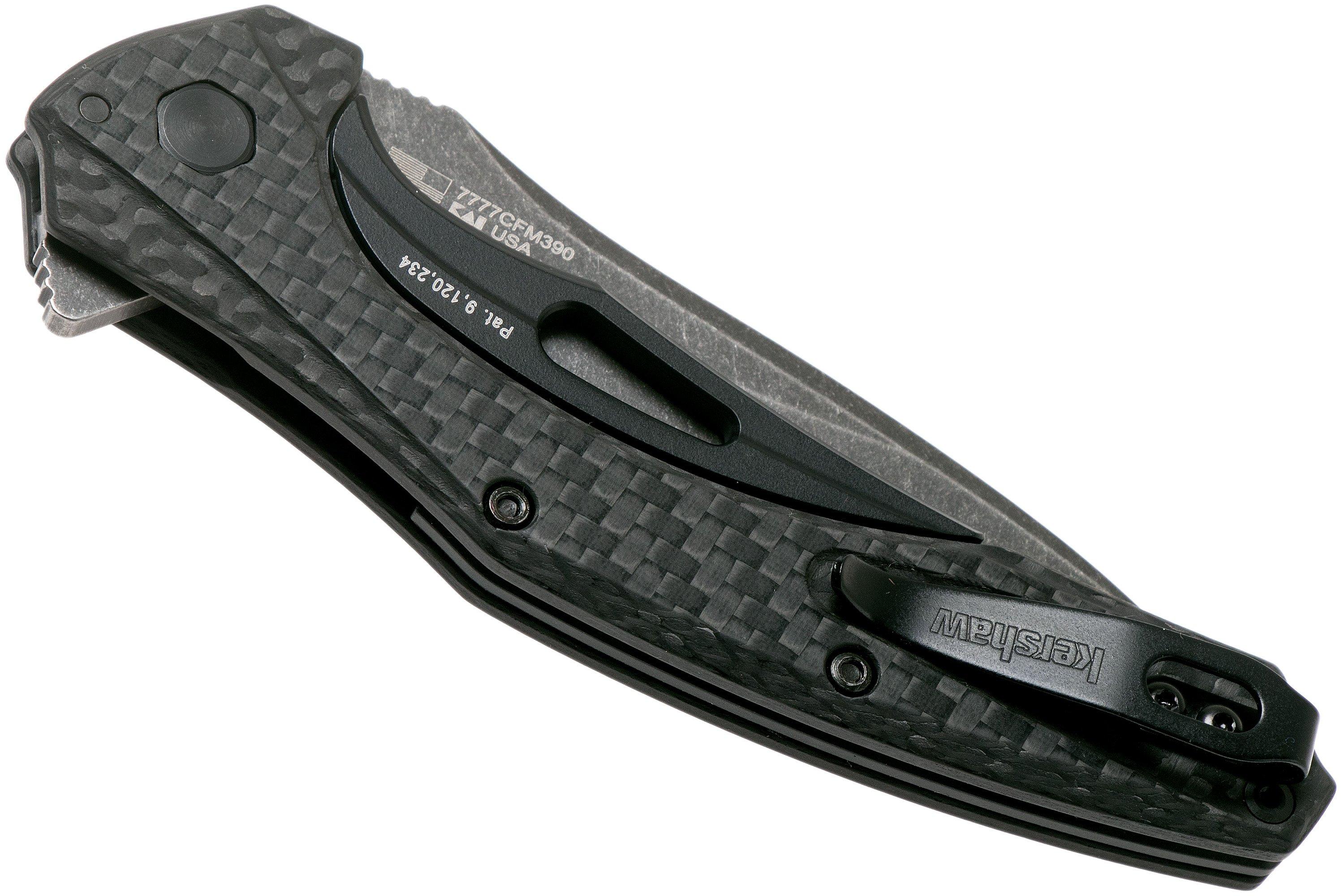 Kershaw Bareknuckle 7777CFM390 Sprint Run pocket knife | Advantageously ...