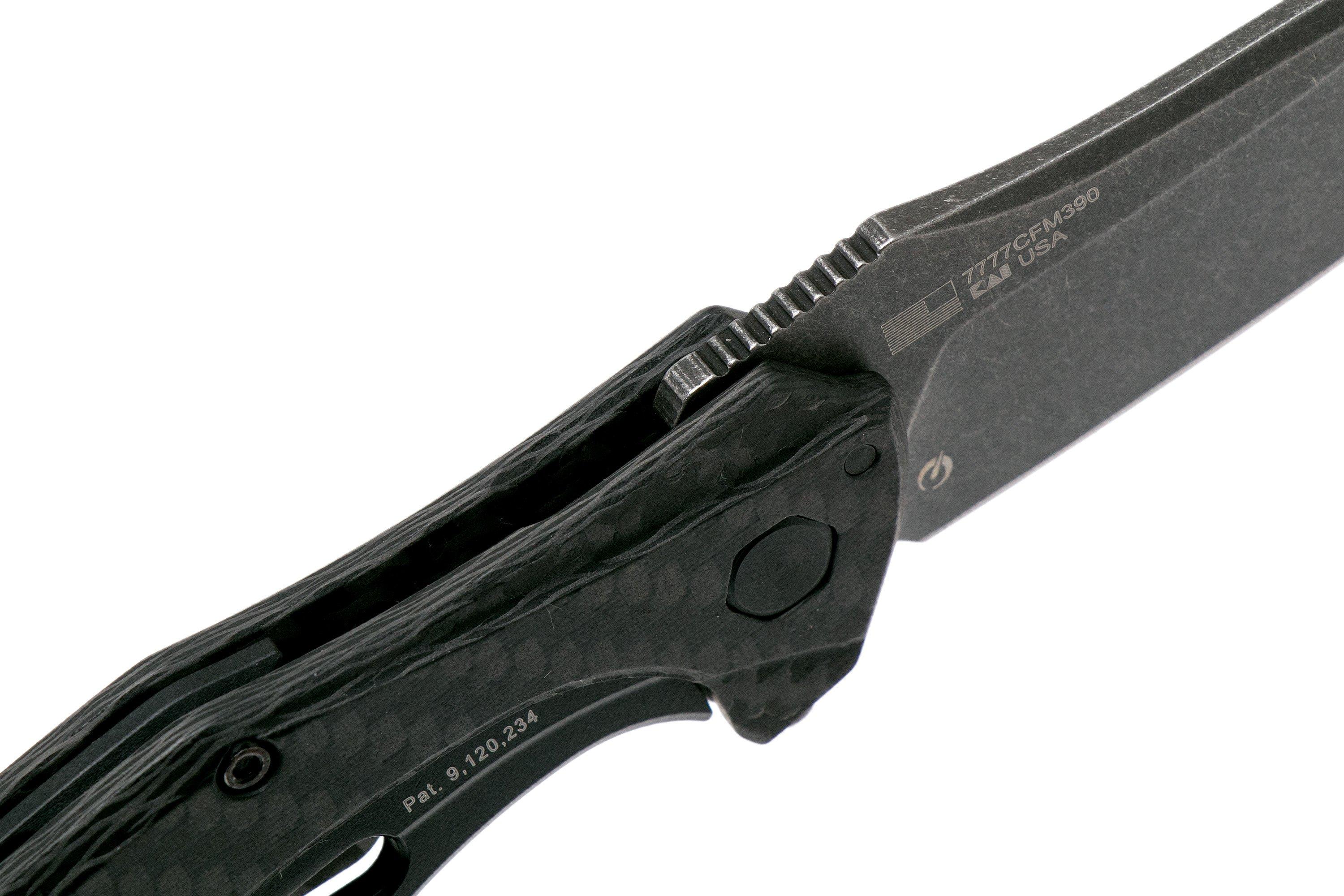 Kershaw Bareknuckle 7777CFM390 Sprint Run pocket knife | Advantageously ...