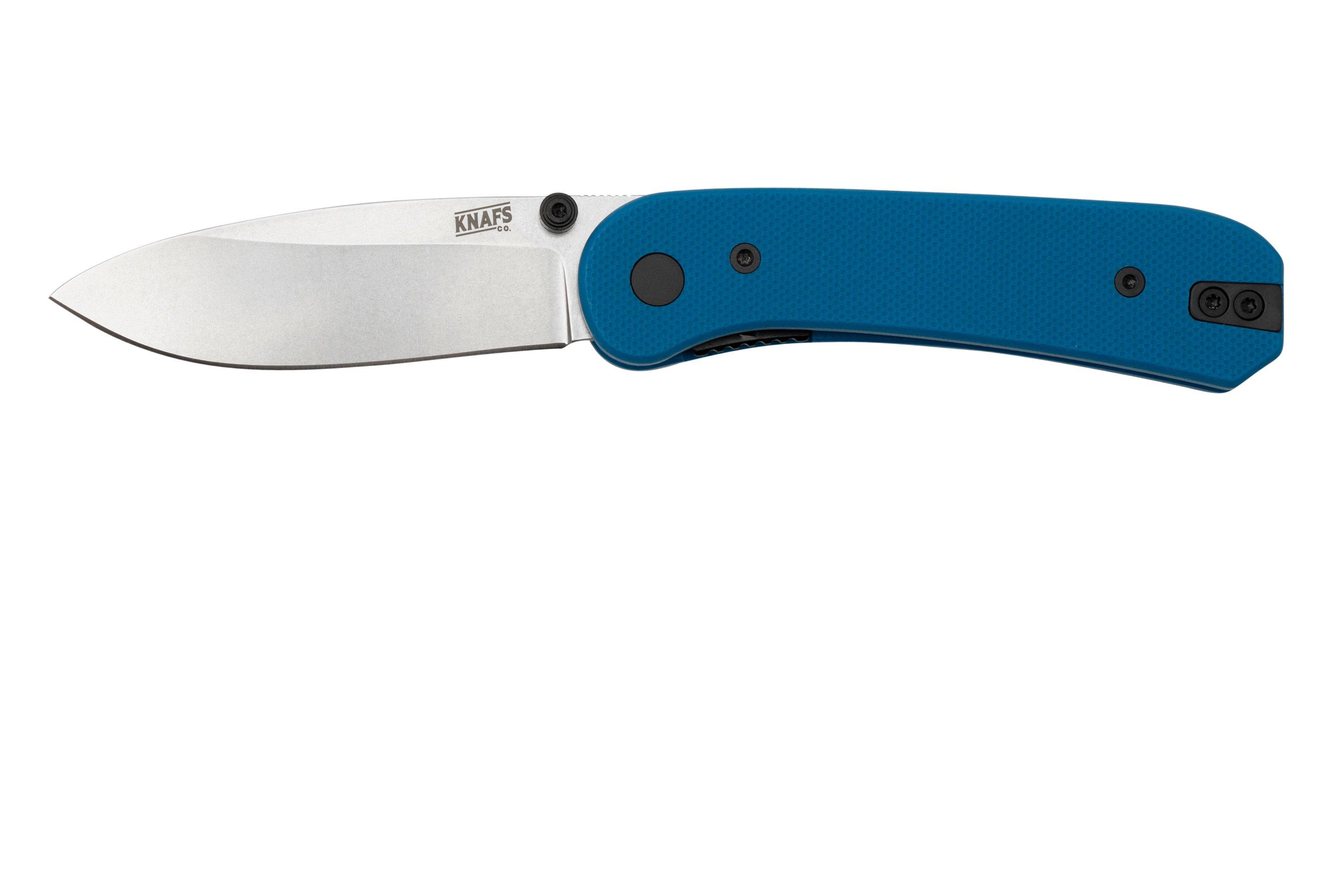 KNAFS Lander, KNAFS-00065 Fast Swap Scales, Blue G10 pocket knife ...