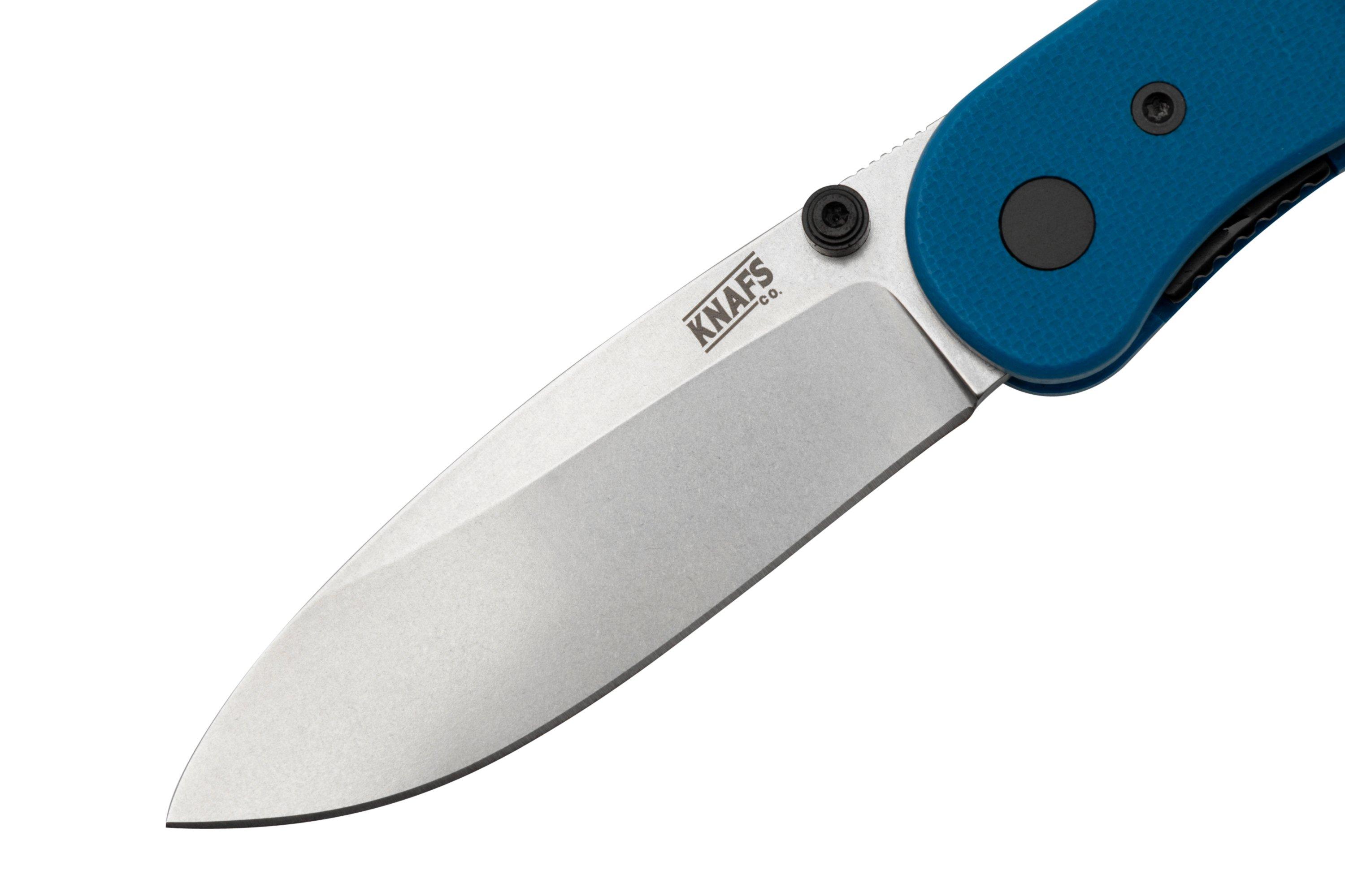KNAFS Lander, KNAFS-00065 Fast Swap Scales, Blue G10 pocket knife ...