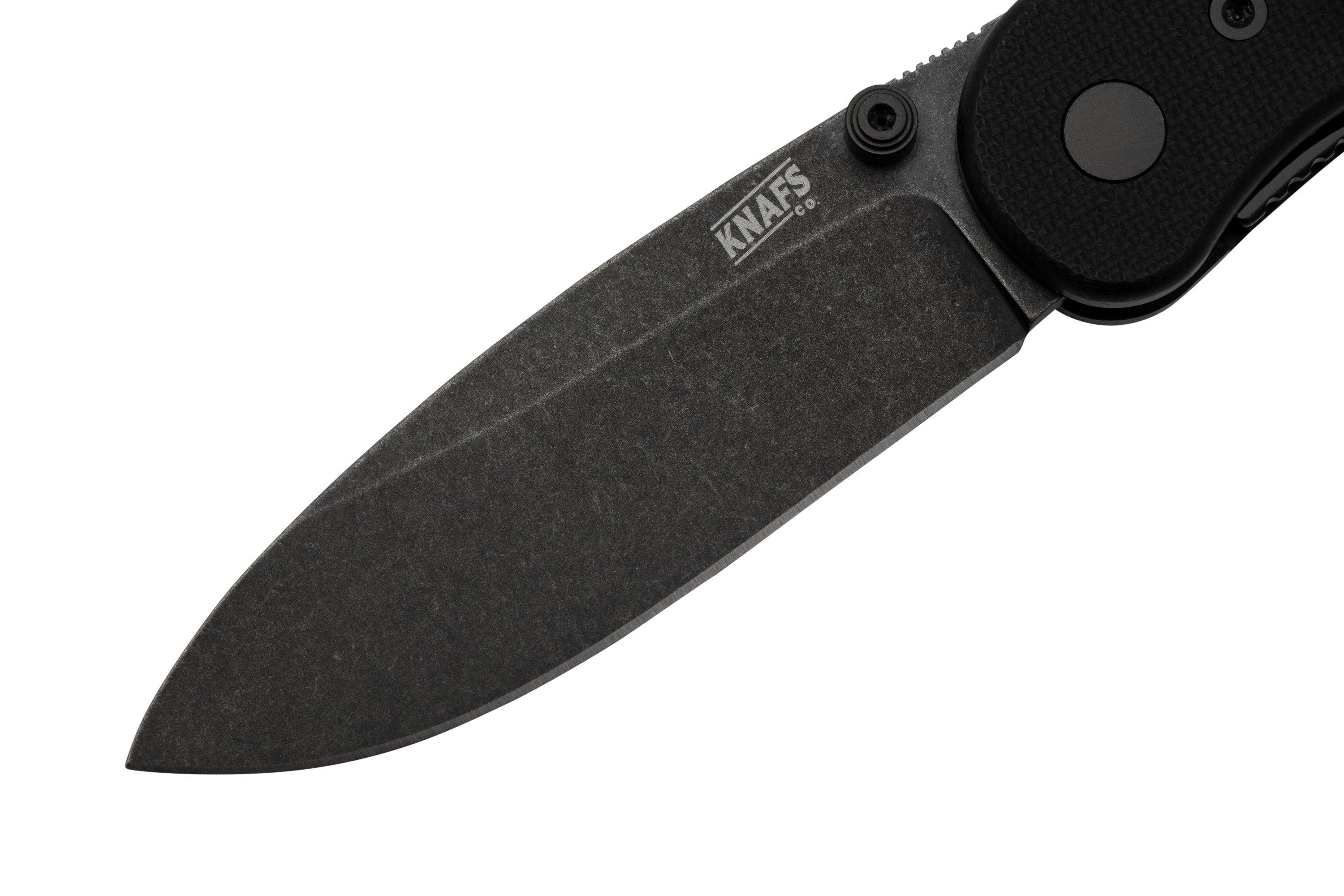 KNAFS Lander, KNAFS-00066 Fast Swap Scales, Black G10 pocket knife ...