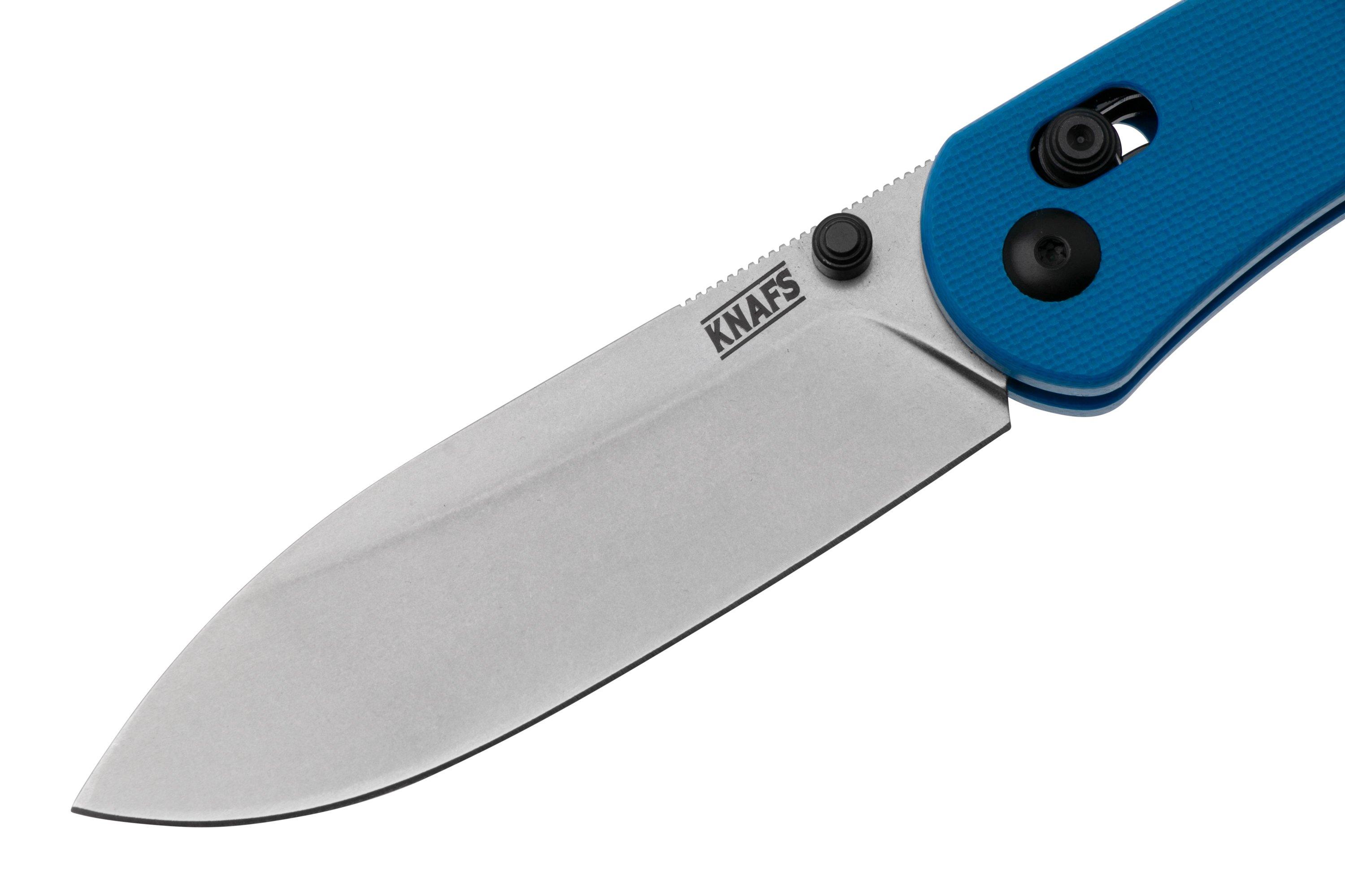 KNAFS Lander 2 EDC KNAFS-00131 Fast Swap Scales Blue G10, Clutch Lock ...