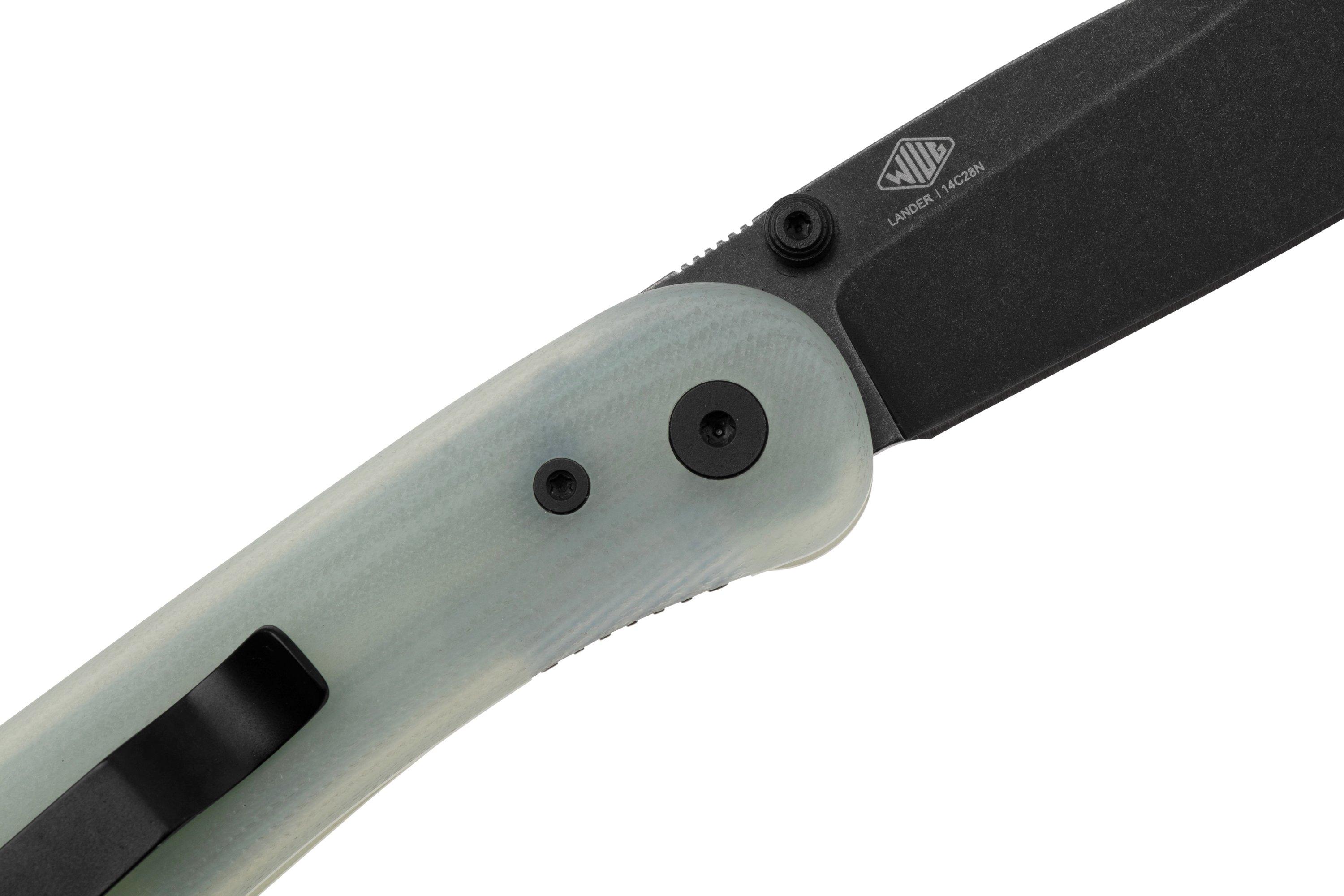 KNAFS Lander KNAFS-00185 Fast Swap Scales Natural G10, Blackwashed ...