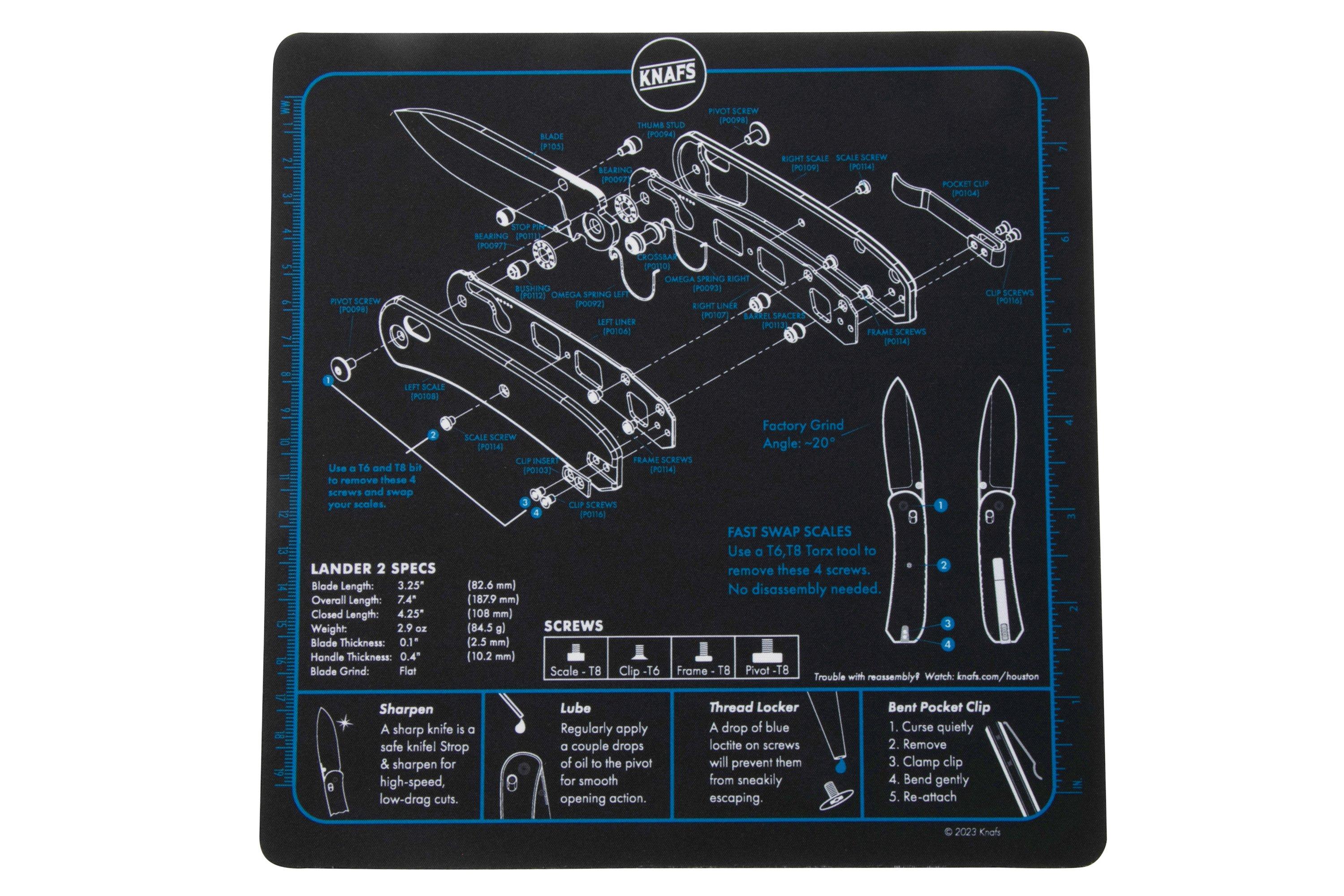 Knafs Lander 2 Shop Mat KNAFS-00224, presentation mat/mouse mat ...