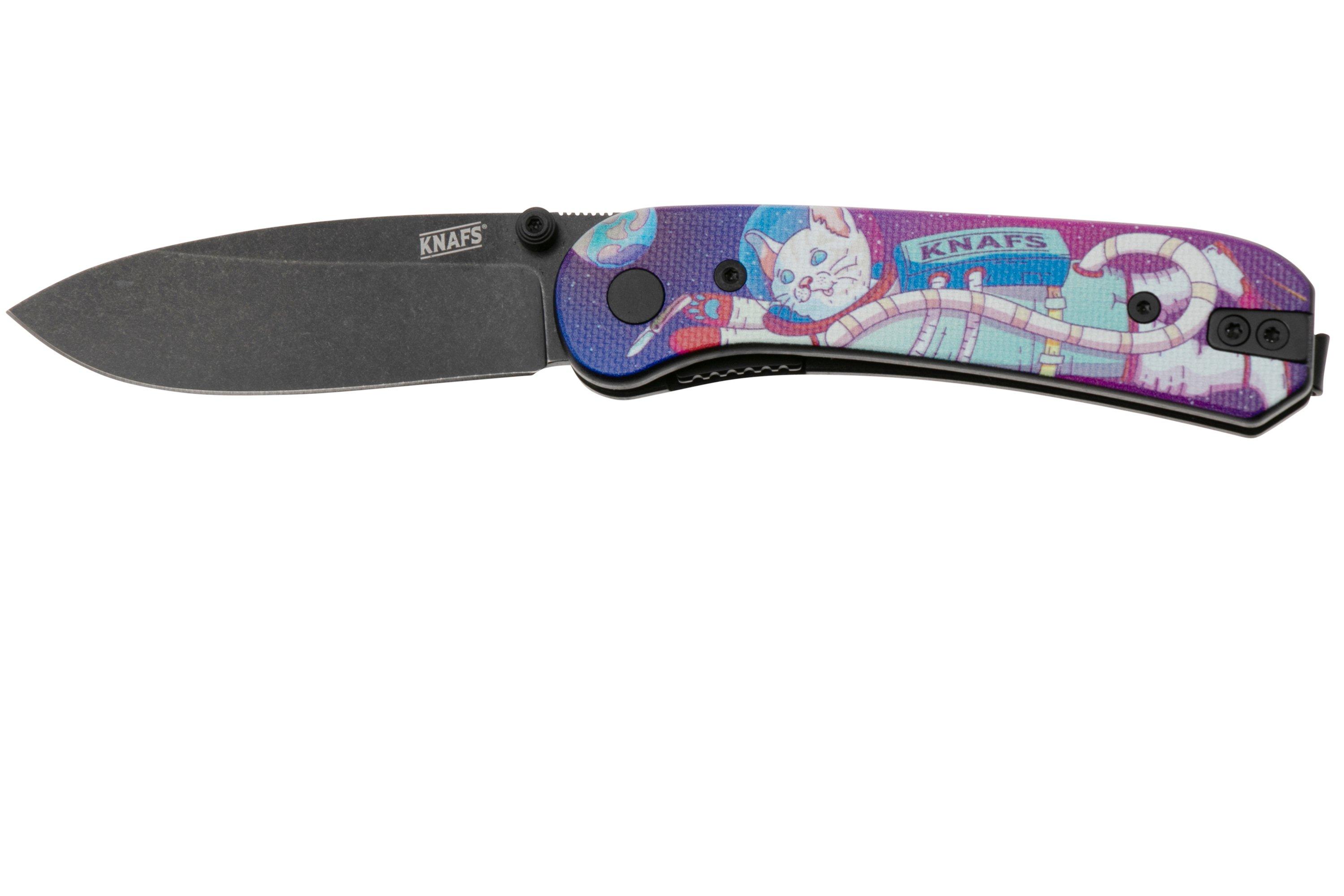 KNAFS Lander 1, KNAFS-00368, Black D2, Sfank and Gary G10 navalha ...