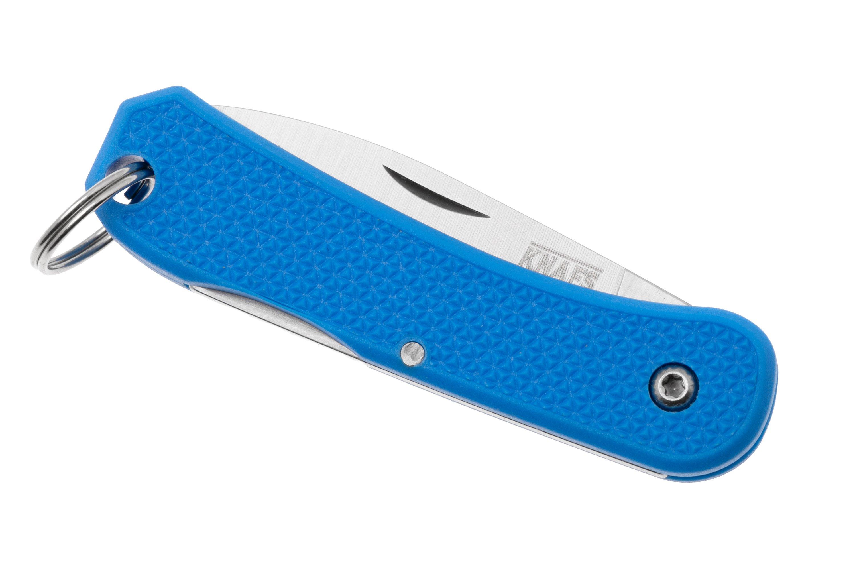Knafs Lander 6 KNAFS-00424 Satin 4034SS, Blue FRN, keychain pocket ...