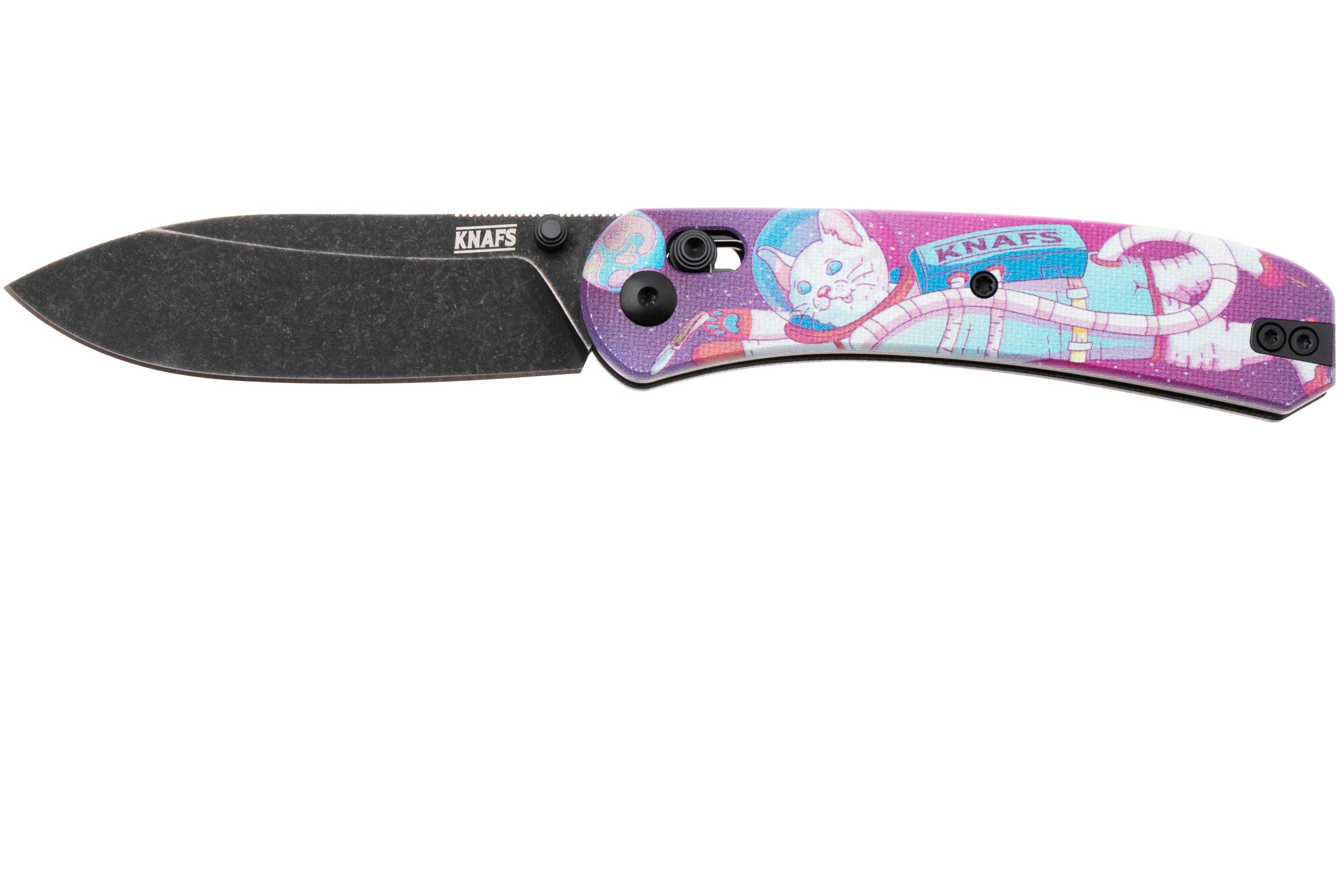 KNAFS Lander 2, KNAFS-00501 Blackwashed S35VN, Kitty Cosmo Crew G10 ...