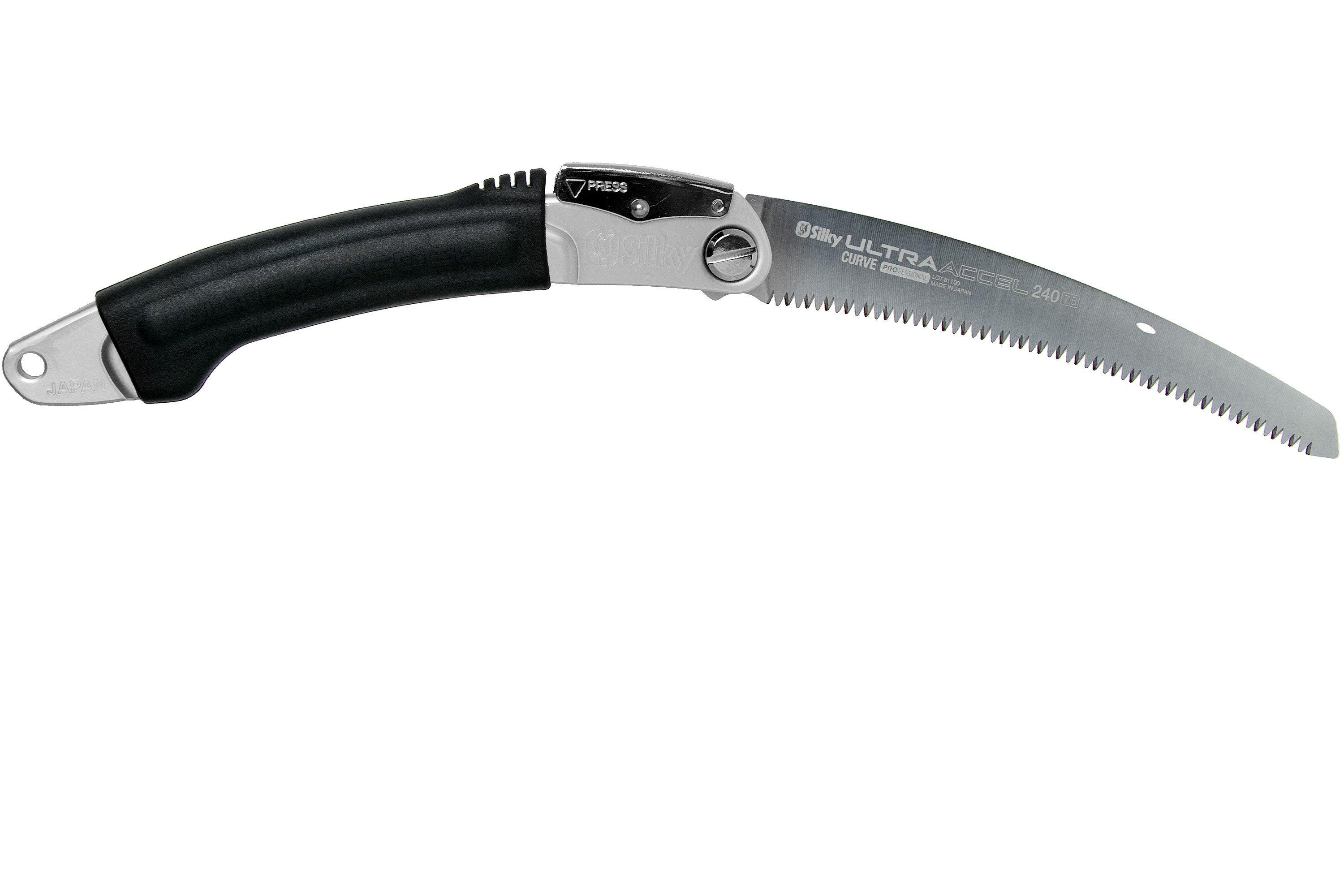 Silky Ultra Accel Curve 240 Large Teeth folding saw coarse, 446-24 ...