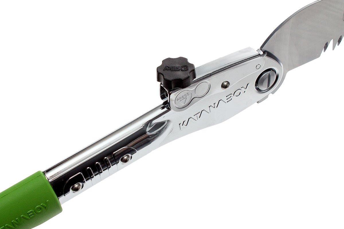 Silky Katanaboy 650-4 extra coarse, black folding saw | Advantageously ...