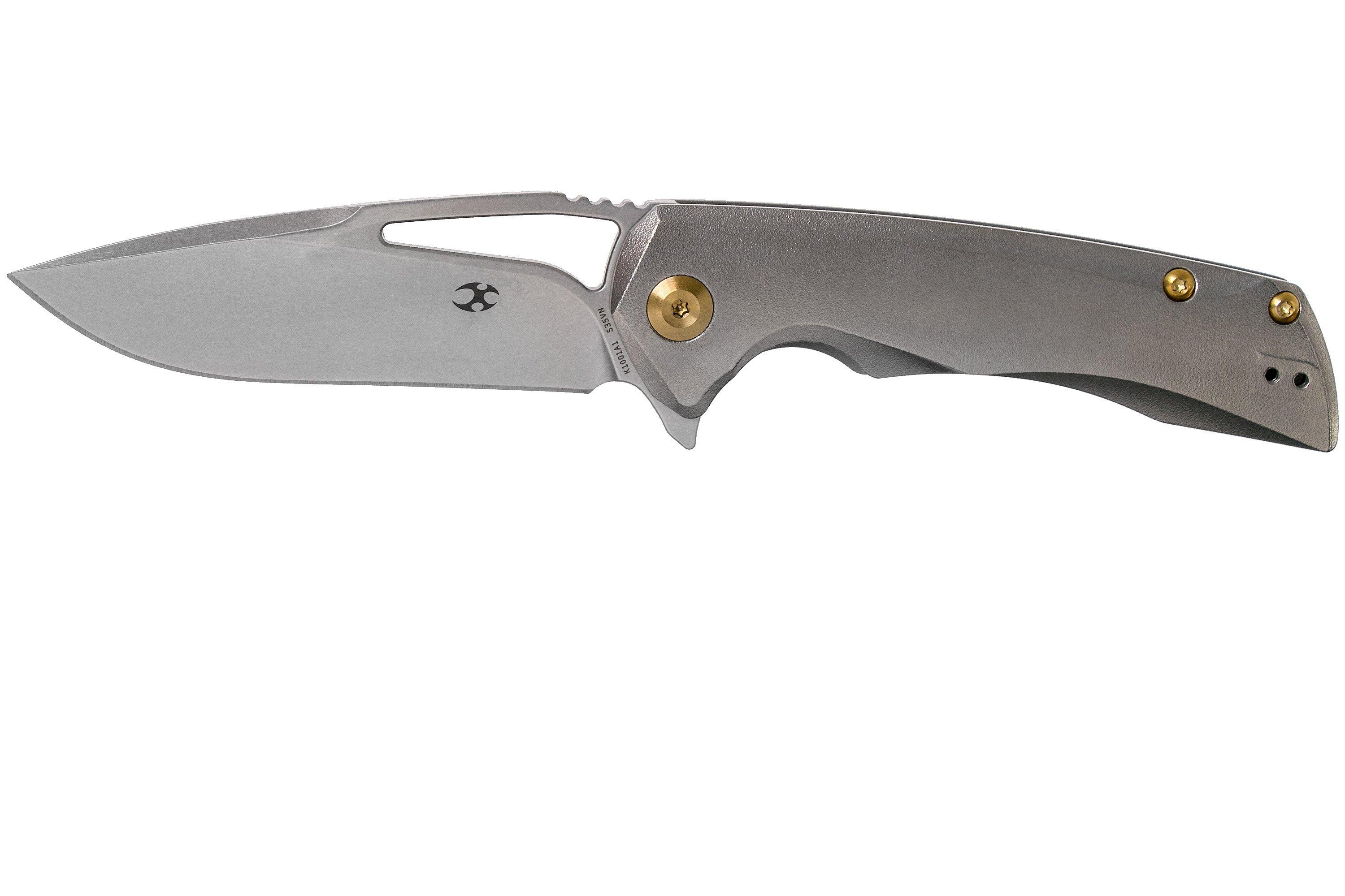 Kansept Kryo K1001A1 Titanium pocket knife, Kim Ning design ...
