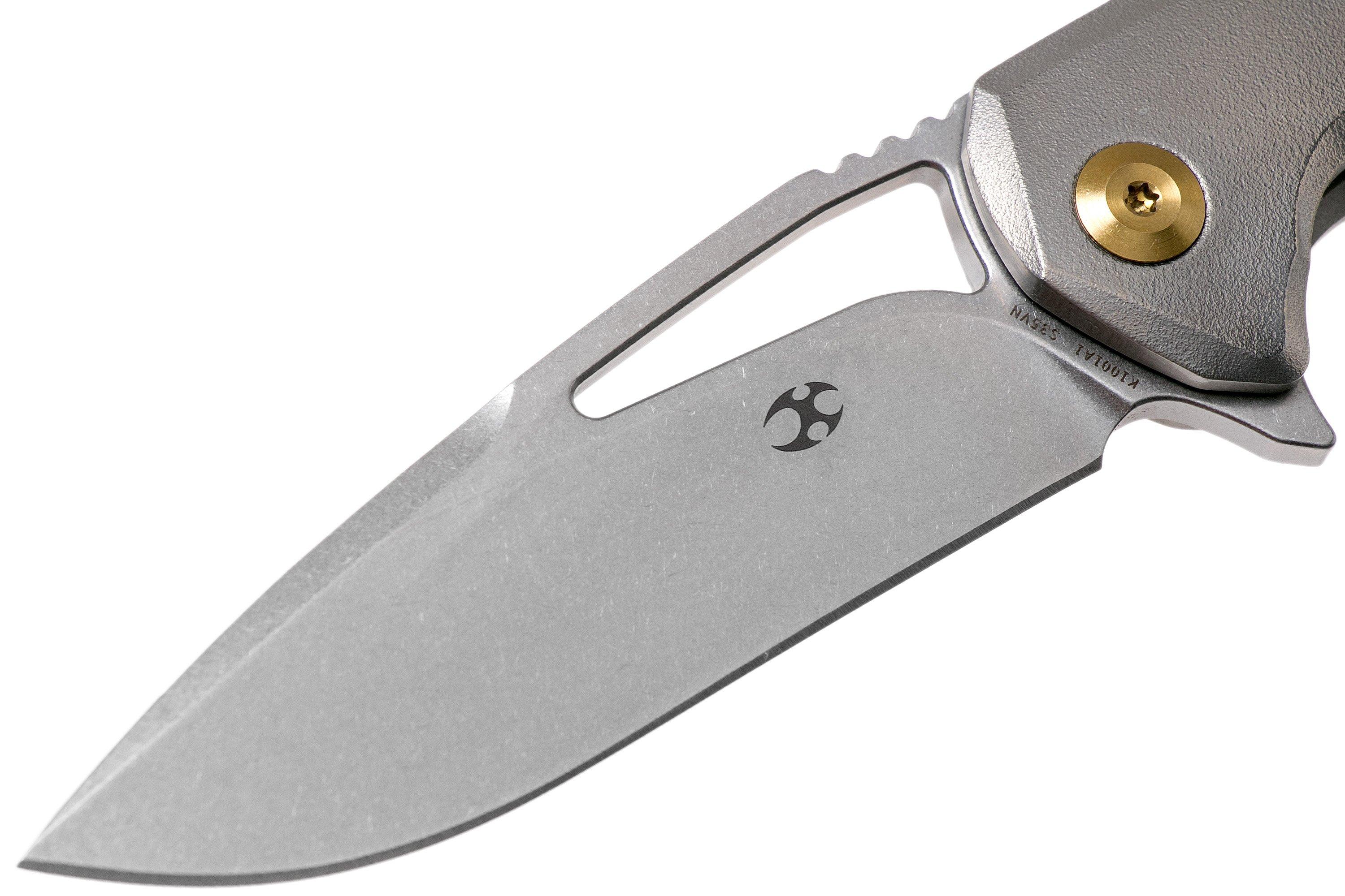 Kansept Kryo K1001A1 Titanium pocket knife, Kim Ning design ...