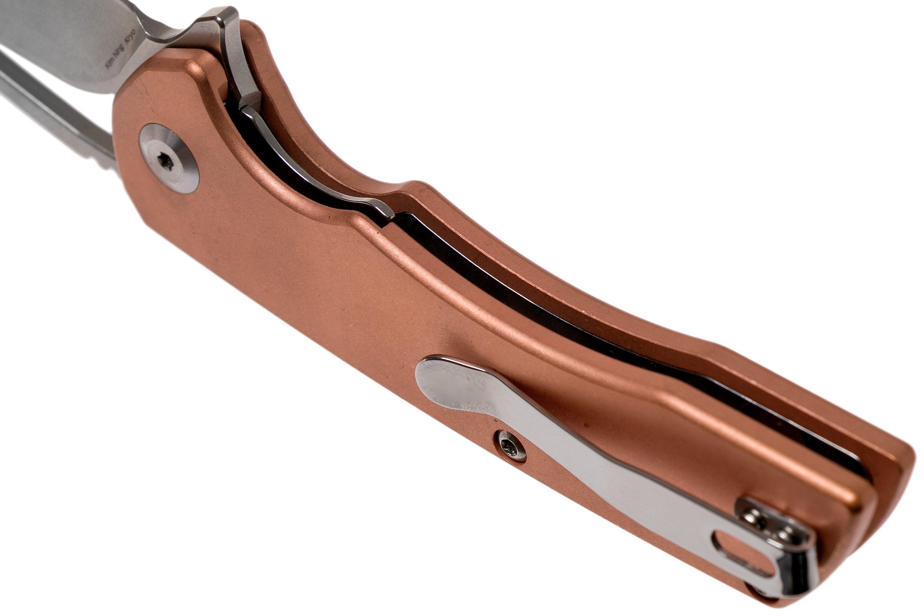 Kansept Kryo K1001C1 Copper pocket knife, Kim Ning design ...