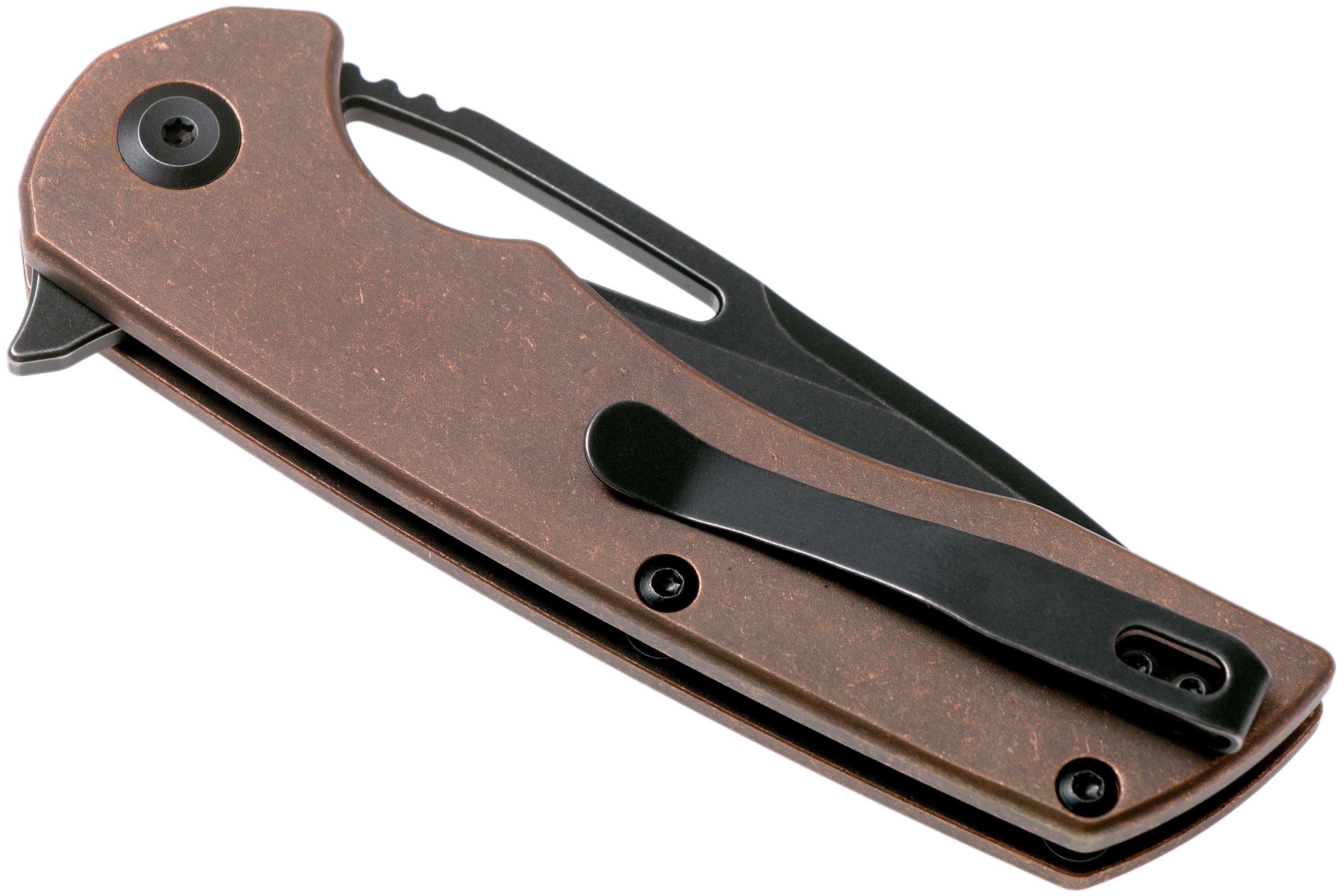 Kansept Kryo K1001C2 Black Copper zakmes, Kim Ning design | Voordelig ...