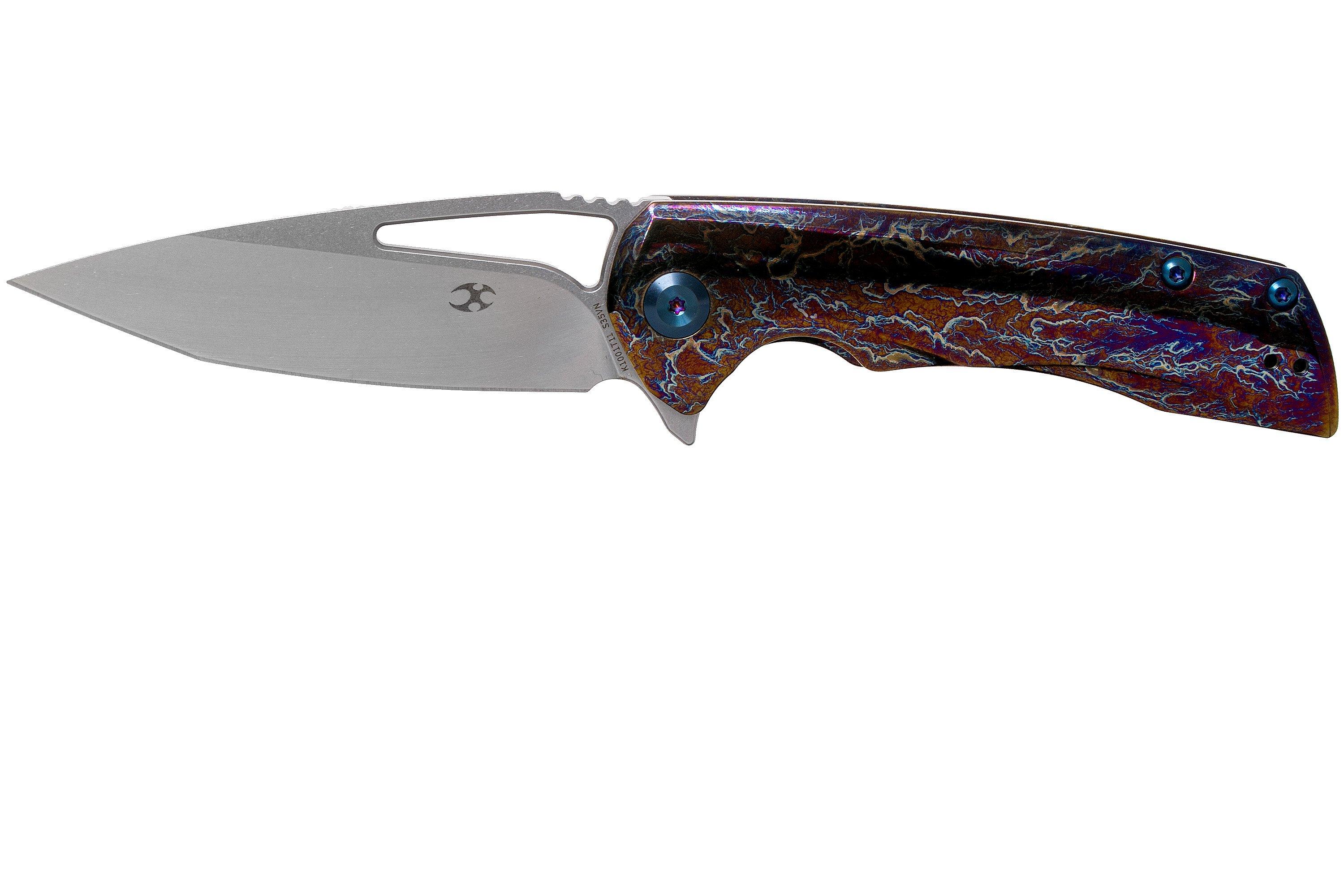 Kansept Kryo K1001T11 Lightning Strike Titanium zakmes, Kim Ning design ...