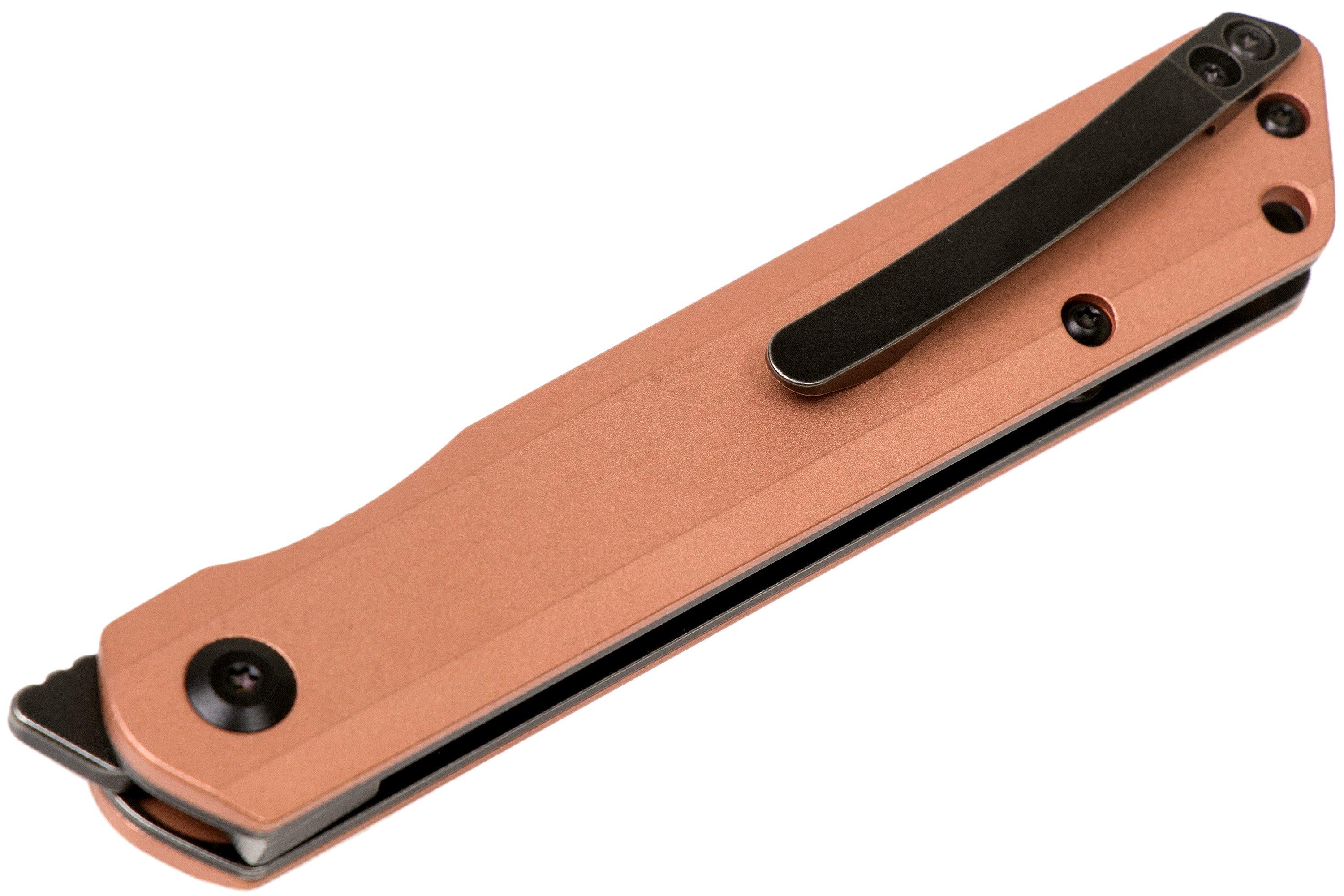 Kansept Prickle K1012C1 Red Copper pocket knife, Max Tkachuk design ...