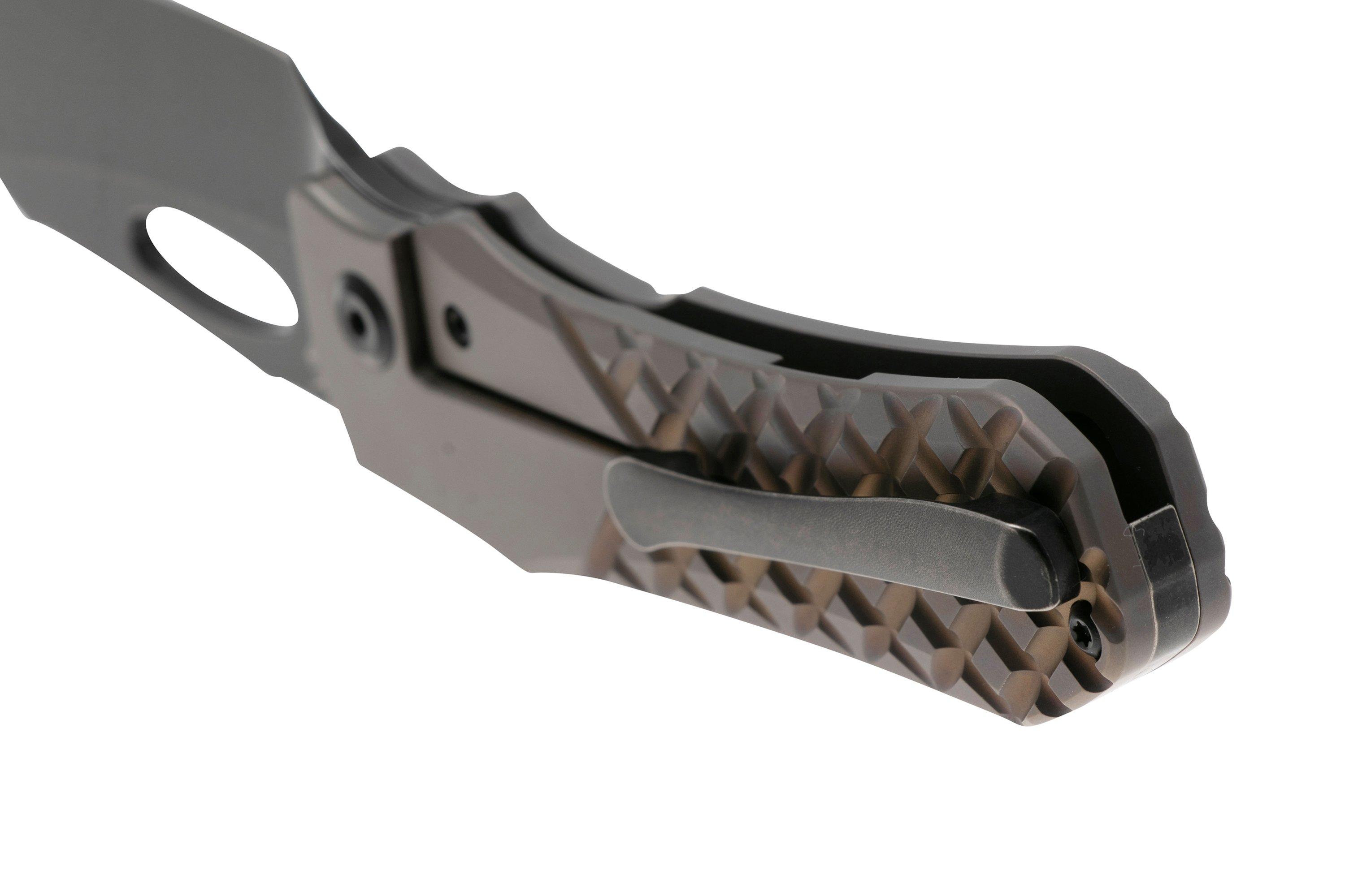 Kansept Loki K1058B4, Blackwashed CPM S35VN, Bronzed Frag Pattern ...