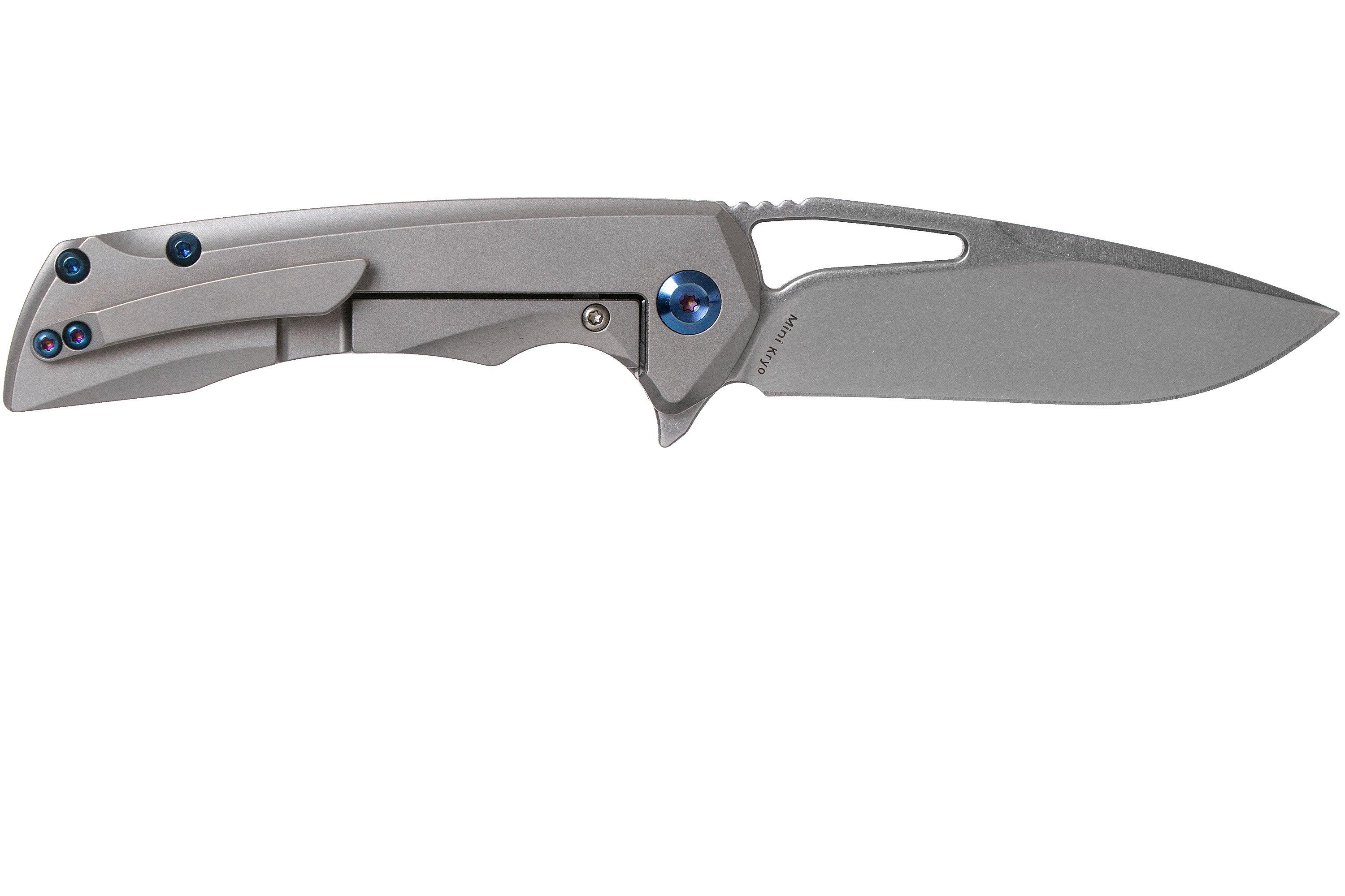 Kansept Mini Kryo K2001A1 Flipper, Titanium pocket knife, Kim Ning ...