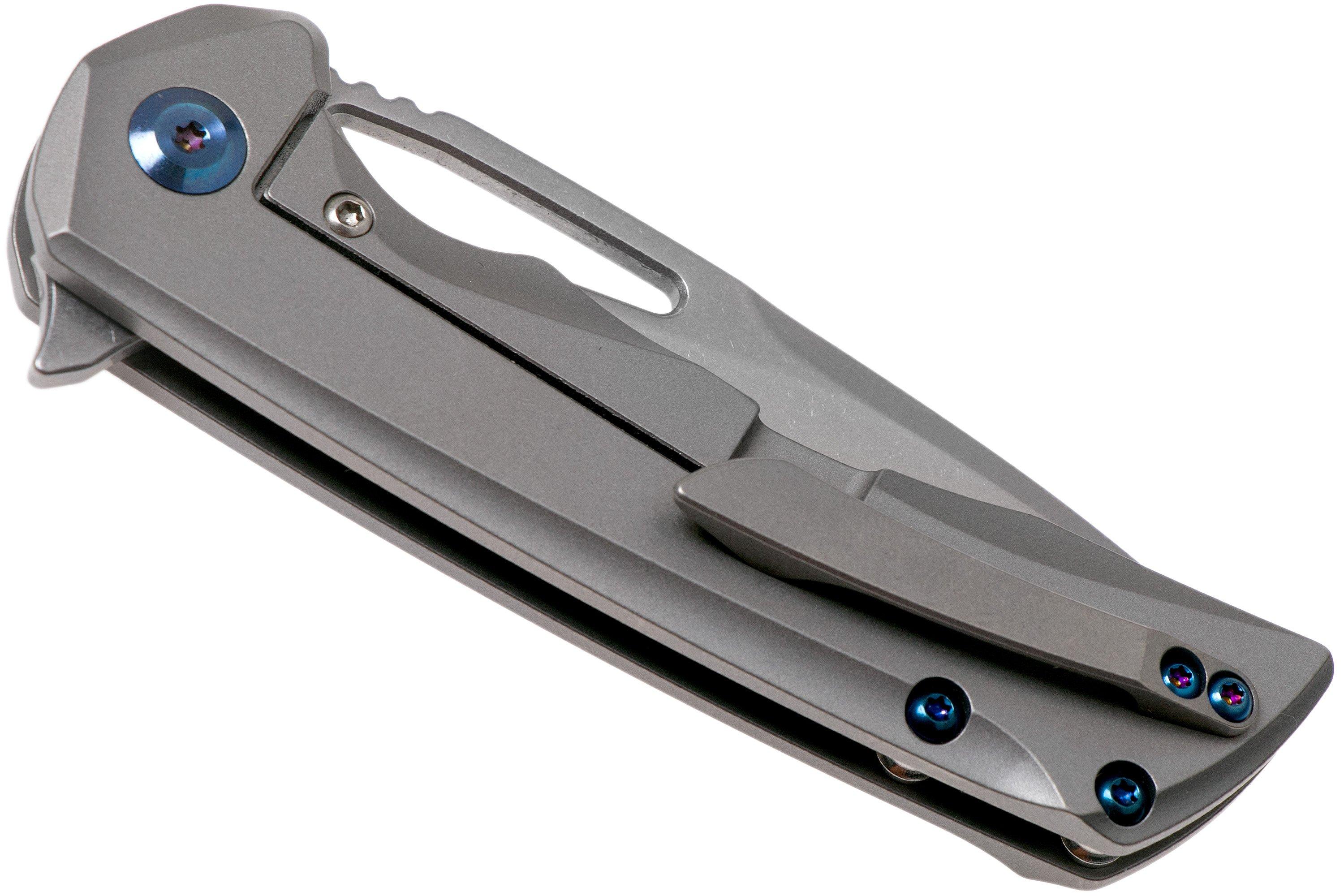 Kansept Mini Kryo K2001A1 Flipper, Titanium pocket knife, Kim Ning ...