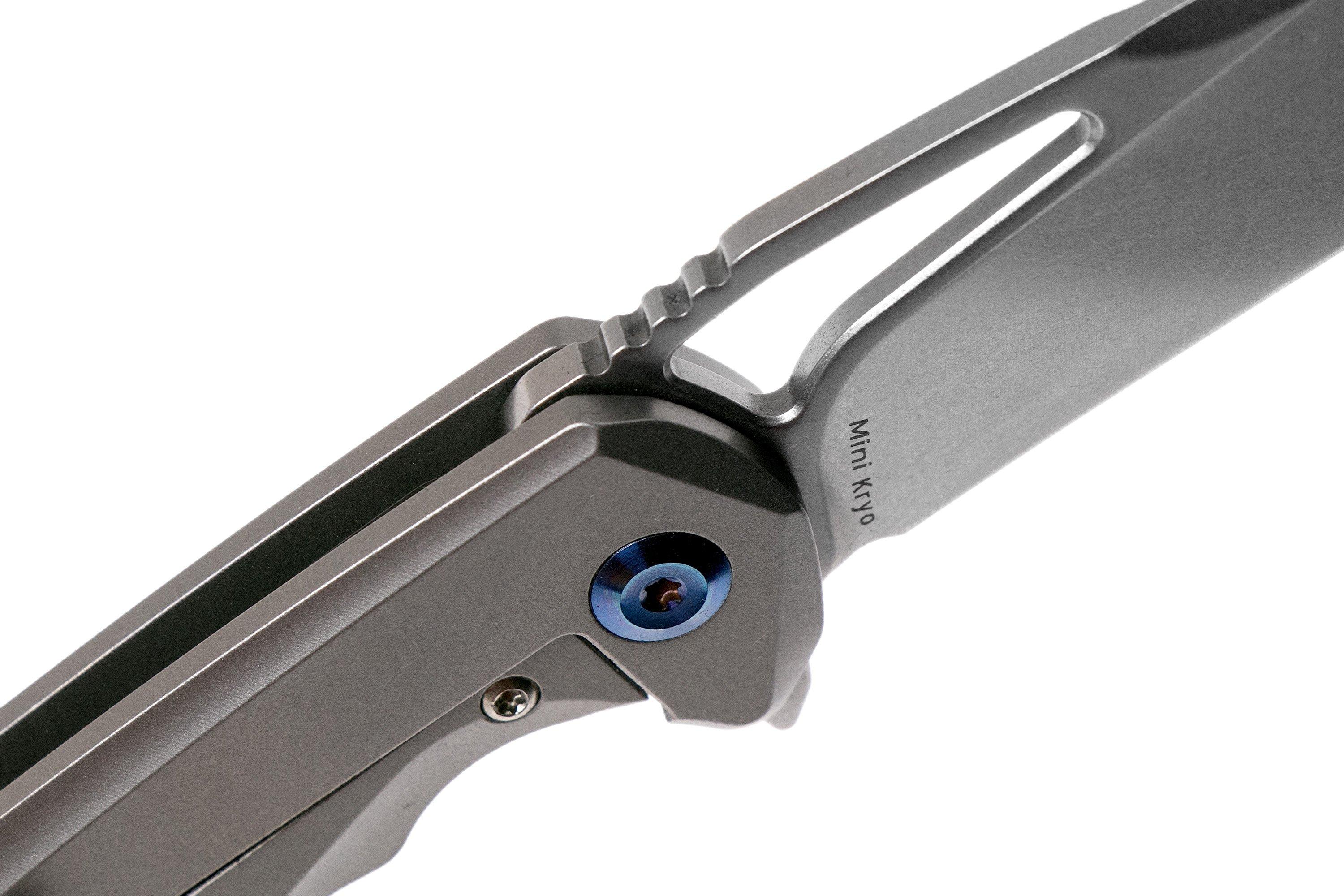 Kansept Mini Kryo K2001A1 Flipper, Titanium pocket knife, Kim Ning ...