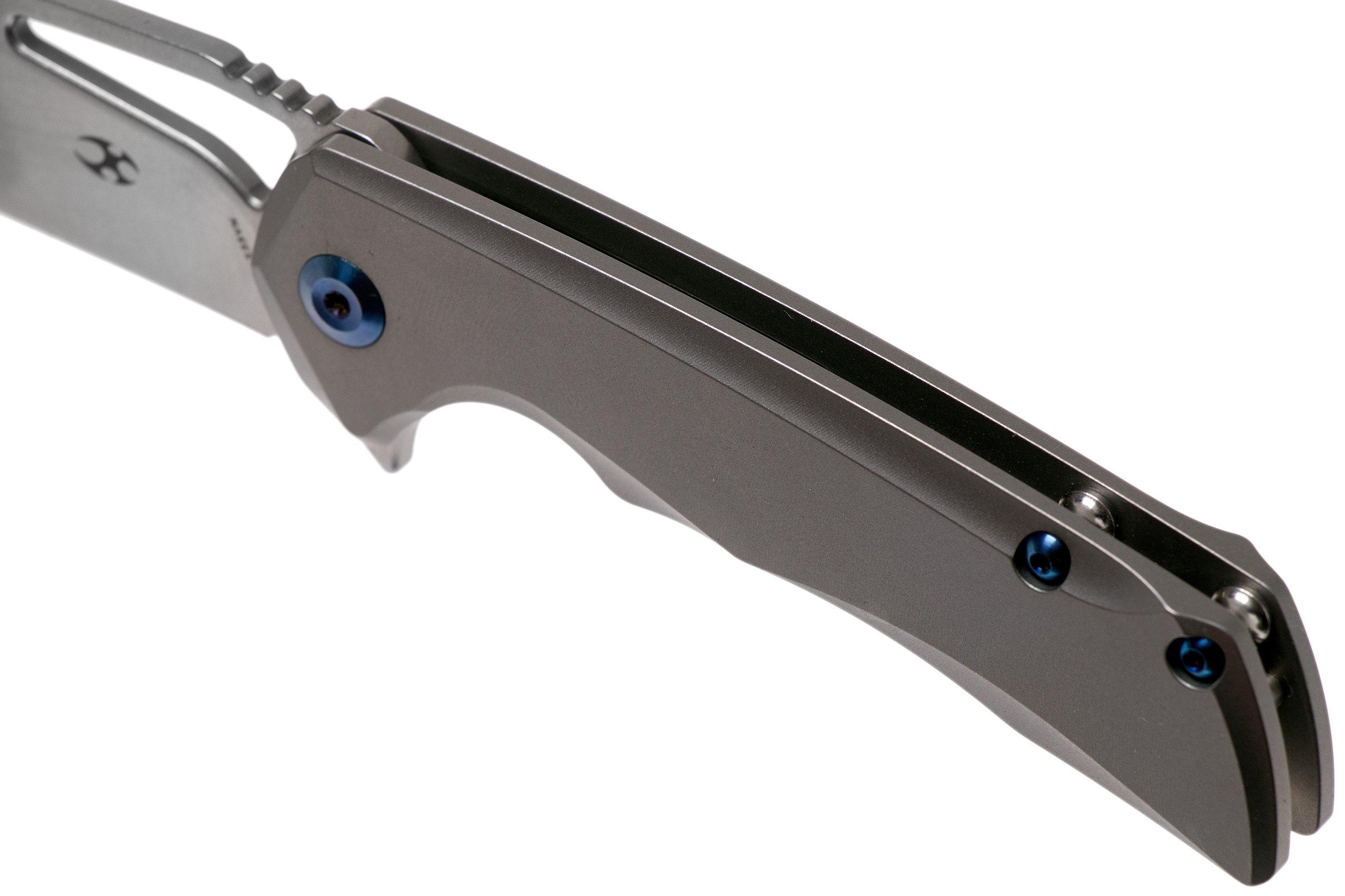 Kansept Mini Kryo K2001A1 Flipper, Titanium pocket knife, Kim Ning ...