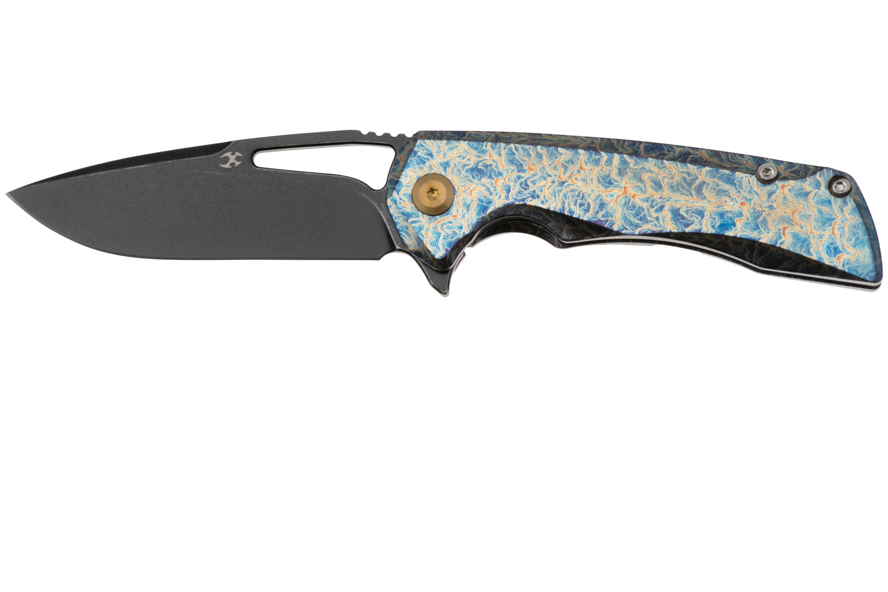 Kansept Mini Kryo K2001A6 Blackwashed CPM S35VN, Lightning Strike ...