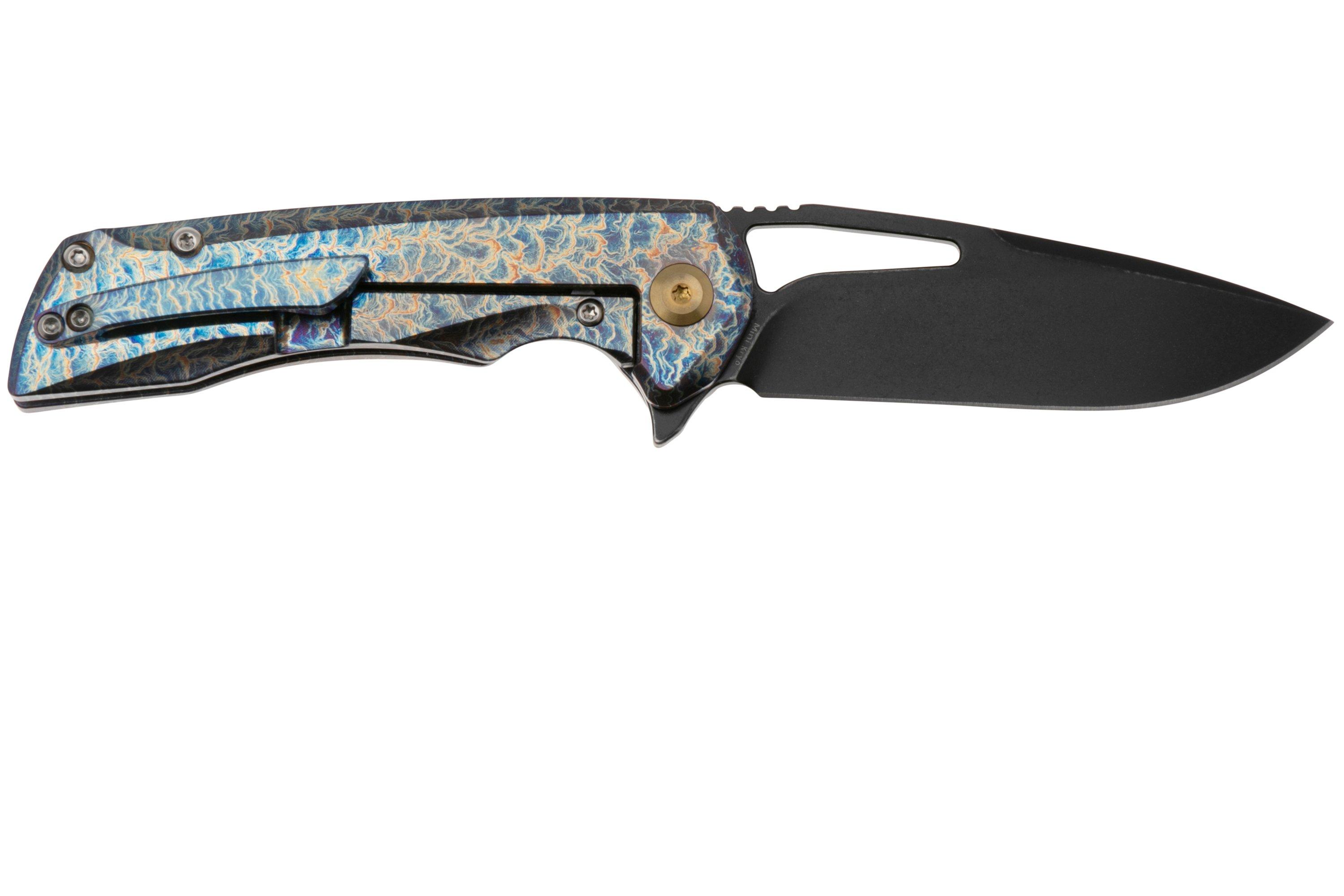 Kansept Mini Kryo K2001A6 Blackwashed CPM S35VN, Lightning Strike ...