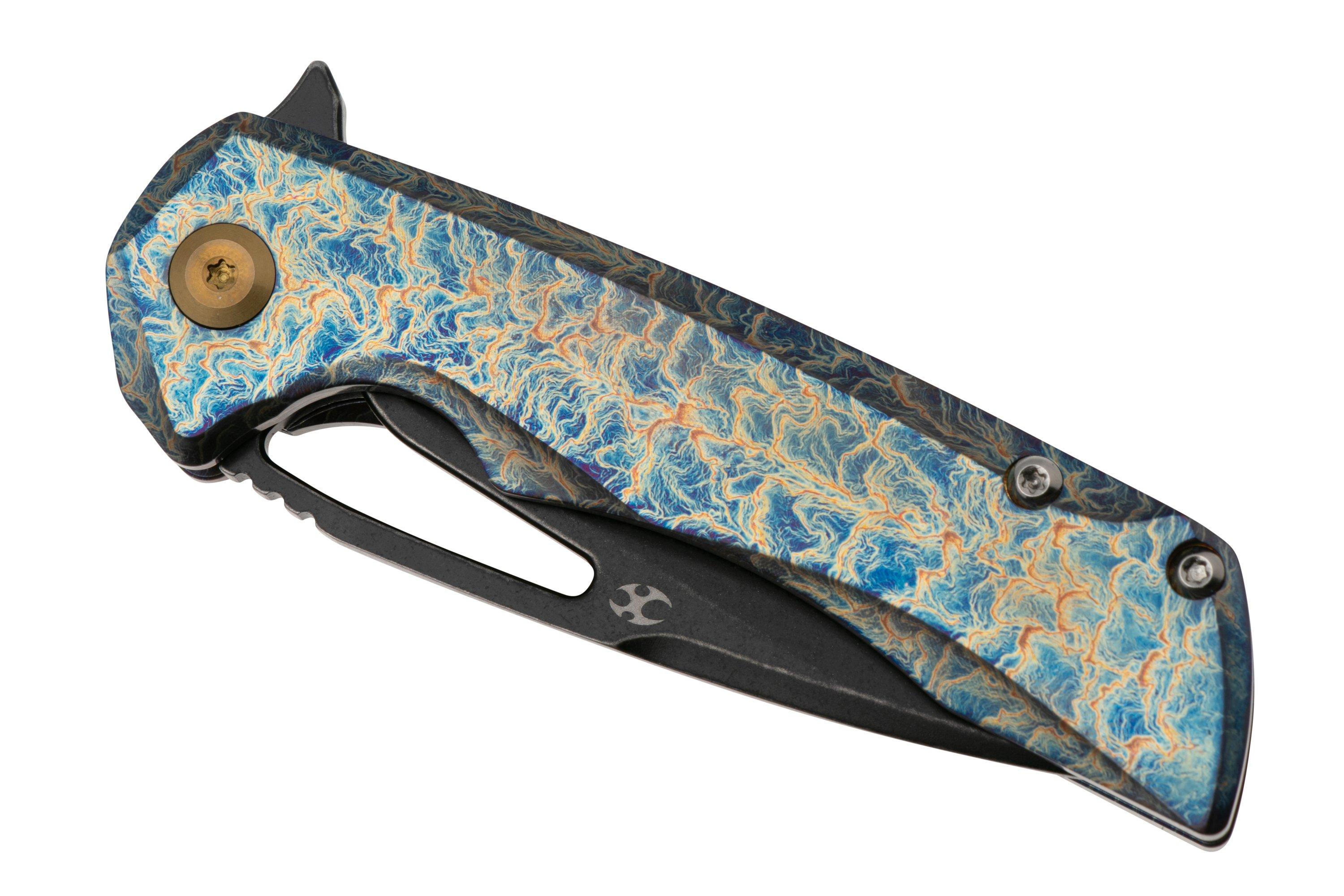 Kansept Mini Kryo K2001A6 Blackwashed CPM S35VN, Lightning Strike ...