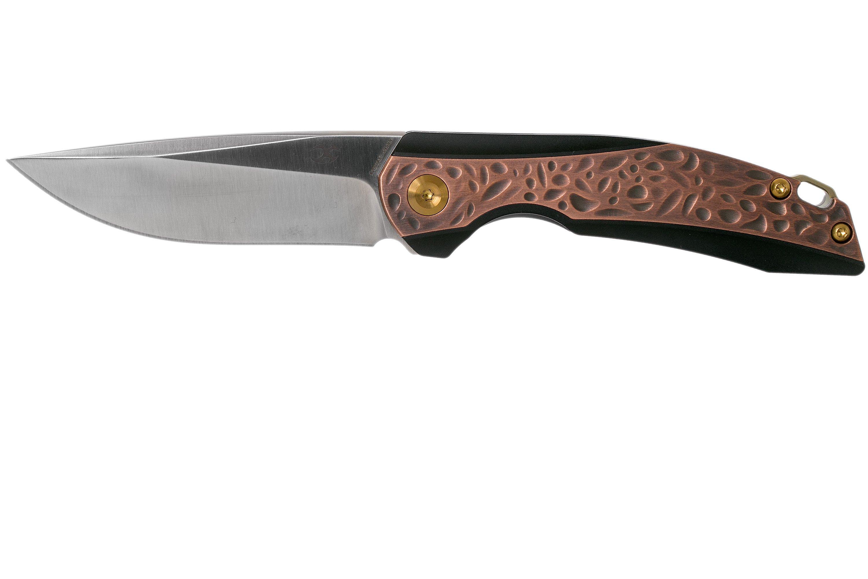 Kansept Mini Accipiter K2007A5 Black Titanium, Copper Inlay pocket ...