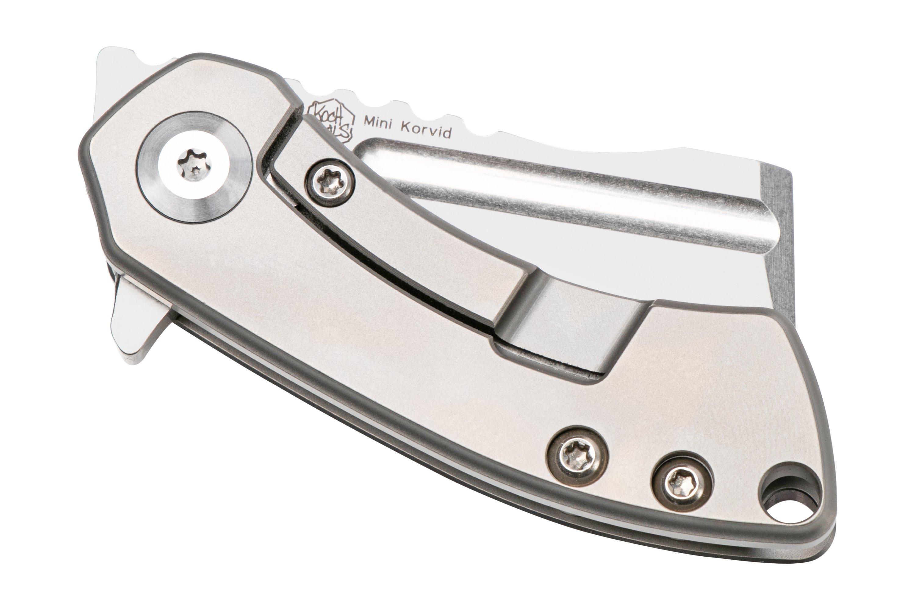 Kansept Mini Korvid K3030A5 Stonewashed CPM-S35VN, Gradient Titanium ...