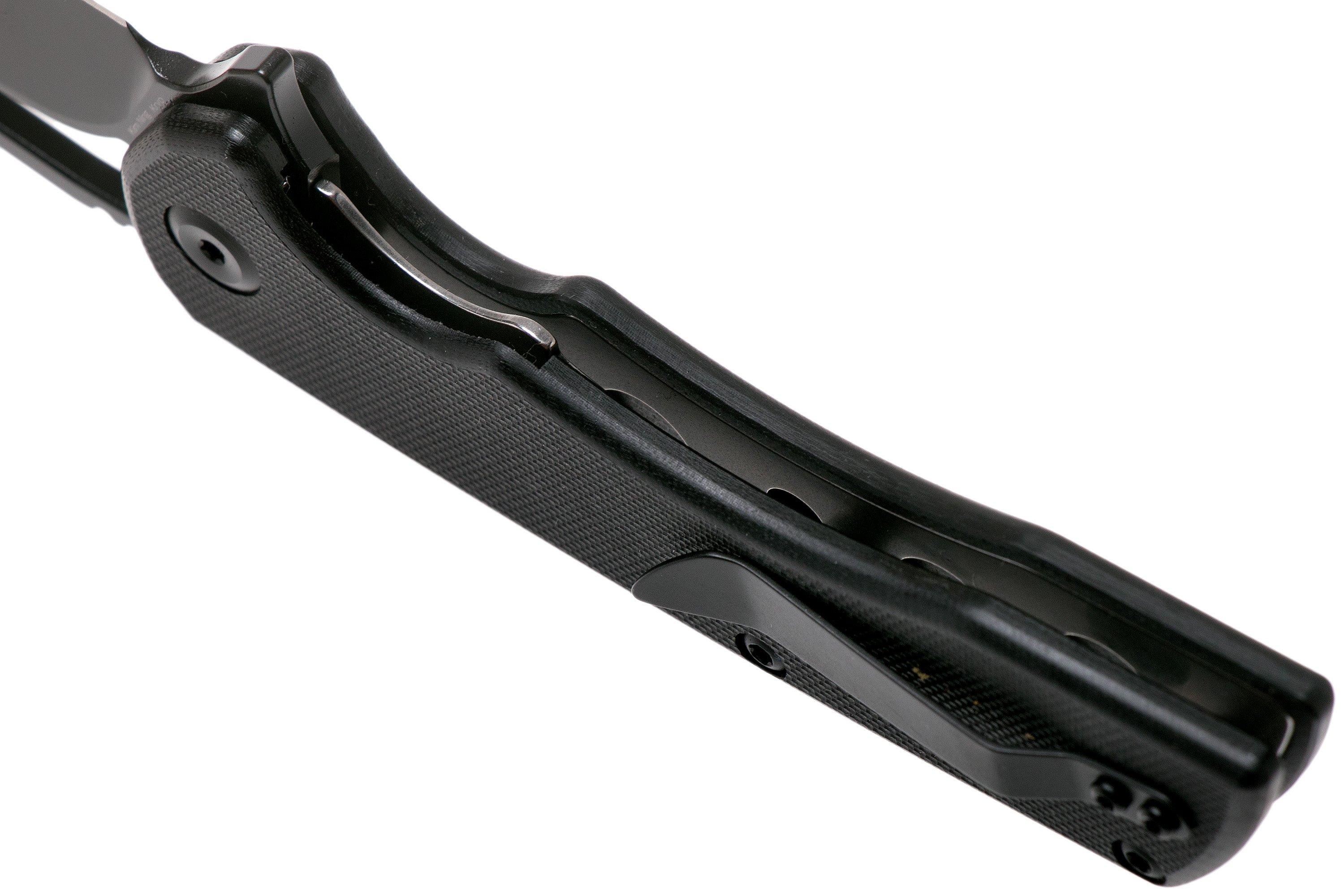 Kansept Kryo T1001A2 Black D2, Black G10 pocket knife, Kim Ning design ...