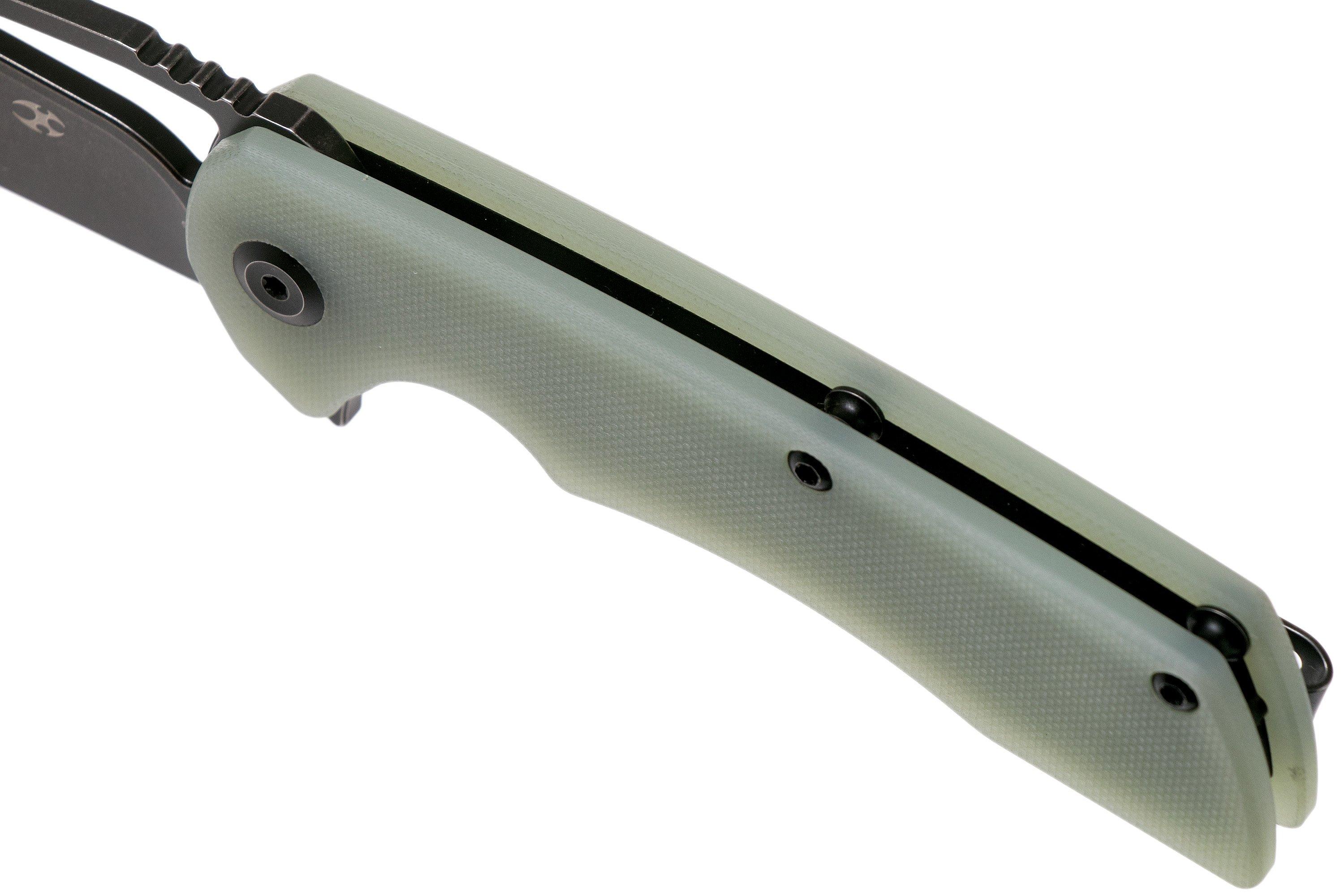 Kansept Kryo T1001A5 D2, Jade G10 pocket knife, Kim Ning design ...