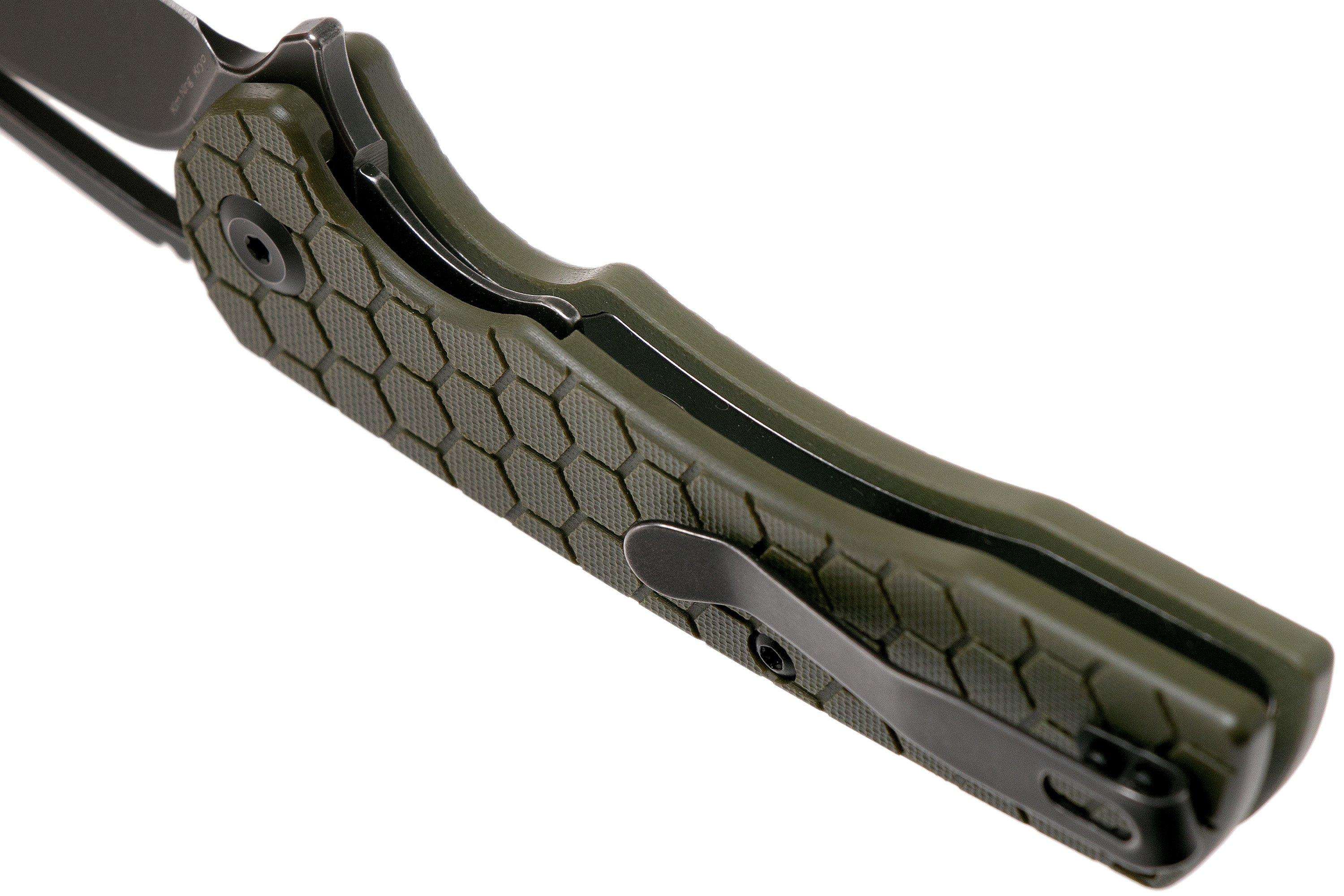 Kansept Kryo T1001A6 Black D2, Soccer Pattern G10 navaja, Kim Ning ...