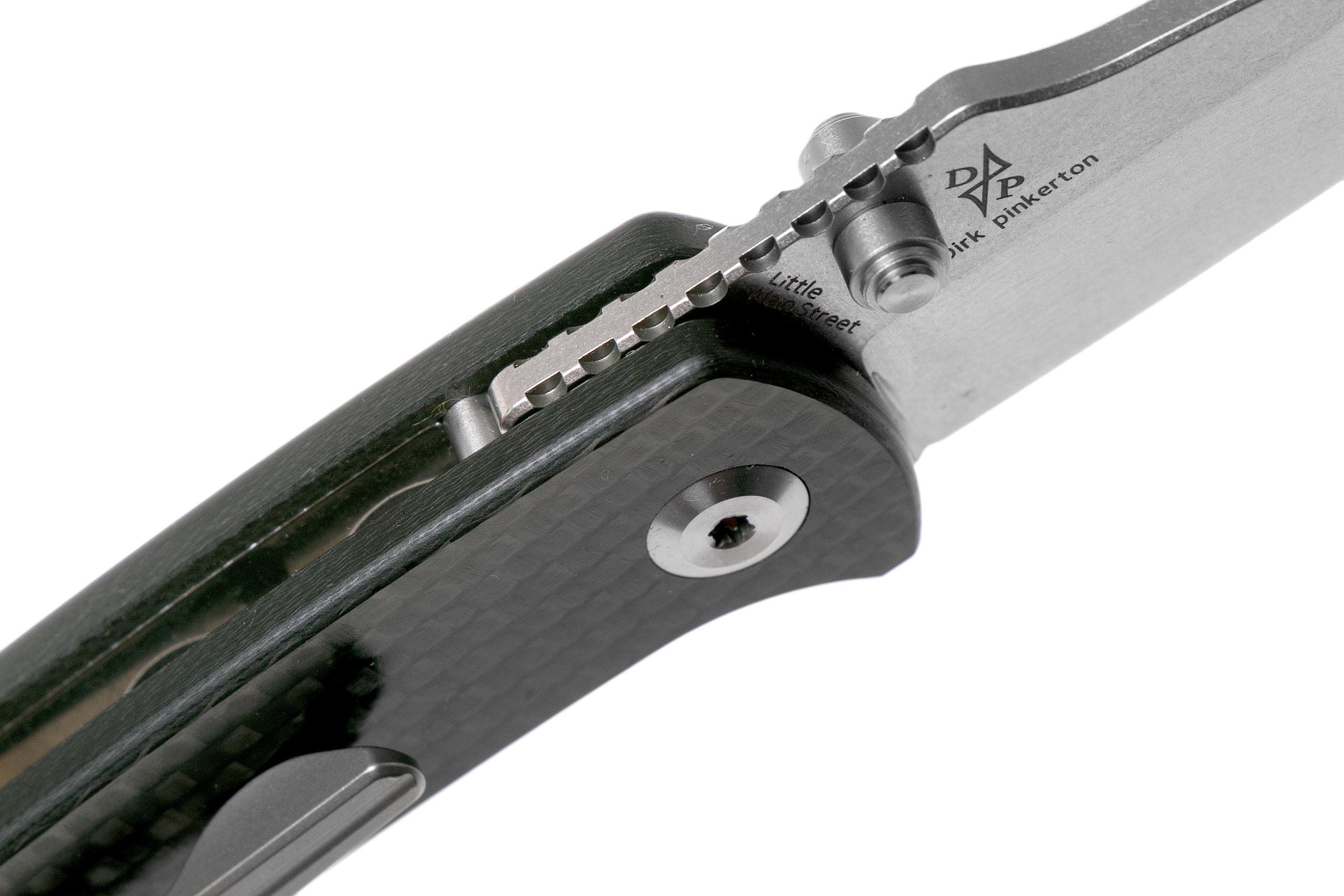 Kansept Little Main Street T2015A3 Carbon Fibre navaja, Dirk Pinkerton ...