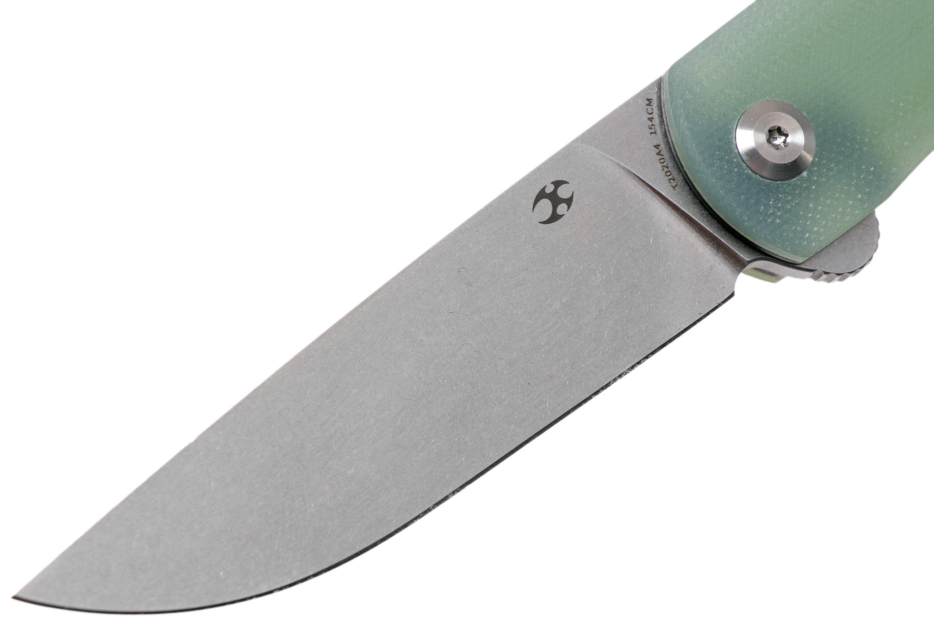 Kansept Weasel T2020A4 Natural G10 pocket knife, Rolf Helbig design ...