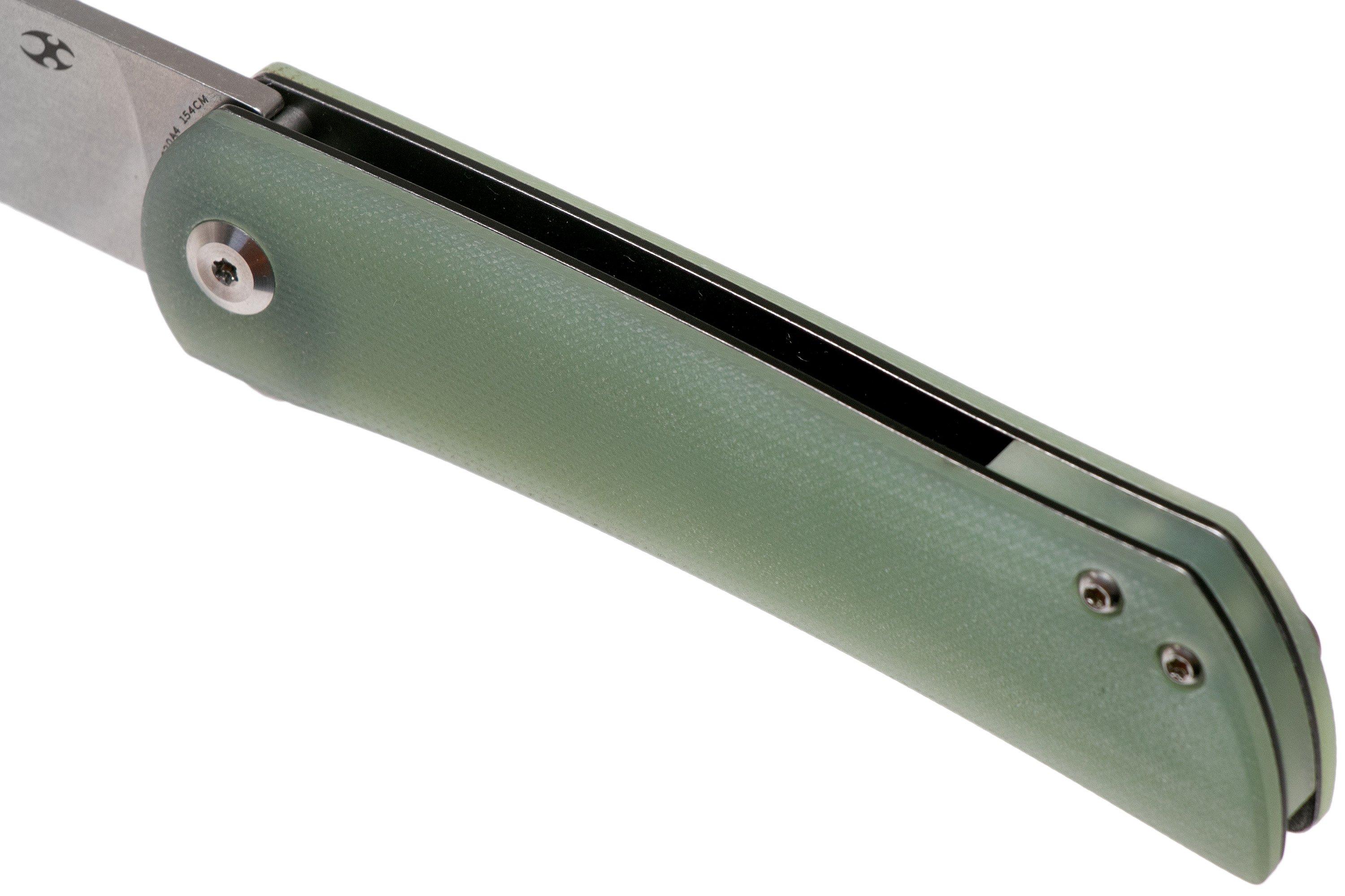 Kansept Weasel T2020A4 Natural G10 pocket knife, Rolf Helbig design ...