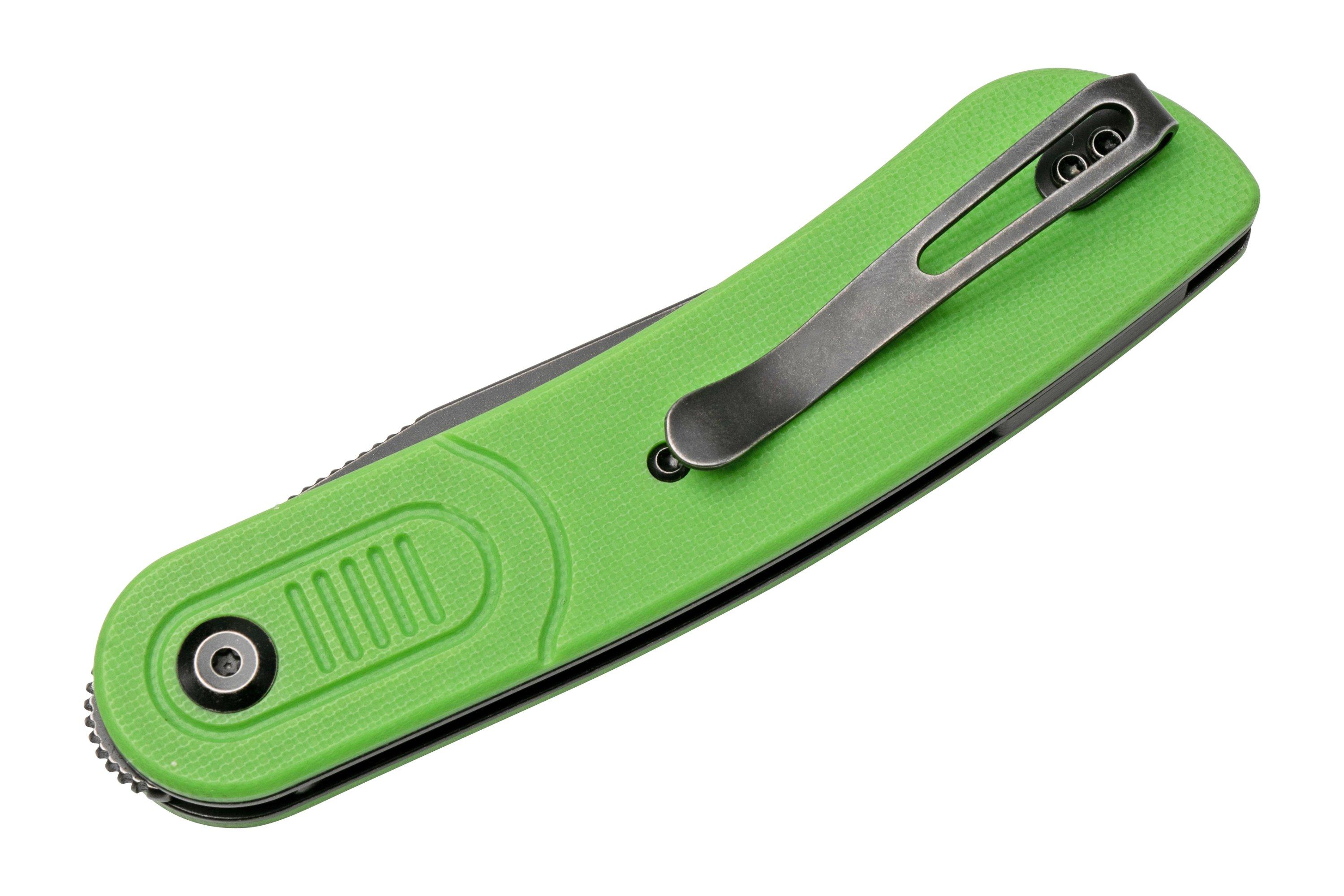 Kansept Reverie T2025A4 Black, Grass G10 pocket knife, Justin Lundquist ...