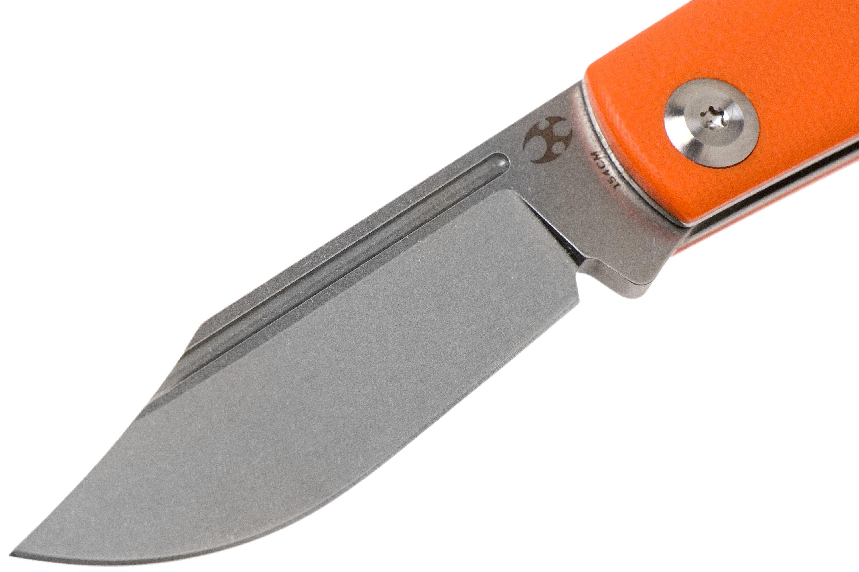 Kansept Wedge T2026B8 Orange G10 pocket knife, Nick Swan design ...