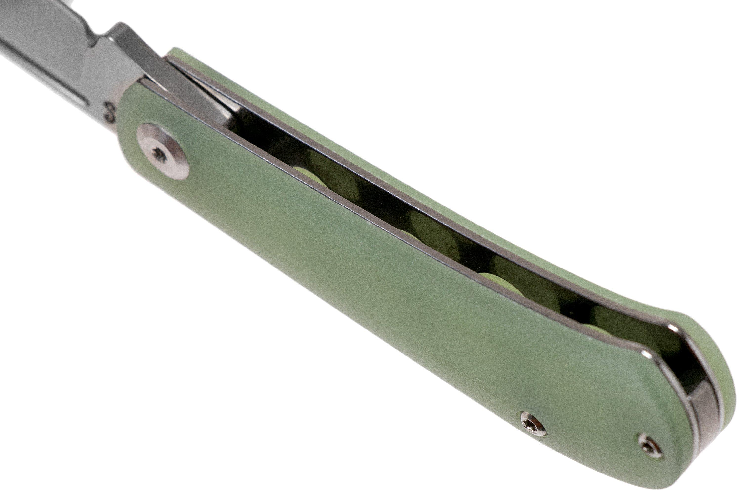 Kansept Bevy T2026S3 Natural G10 pocket knife, Nick Swan design ...