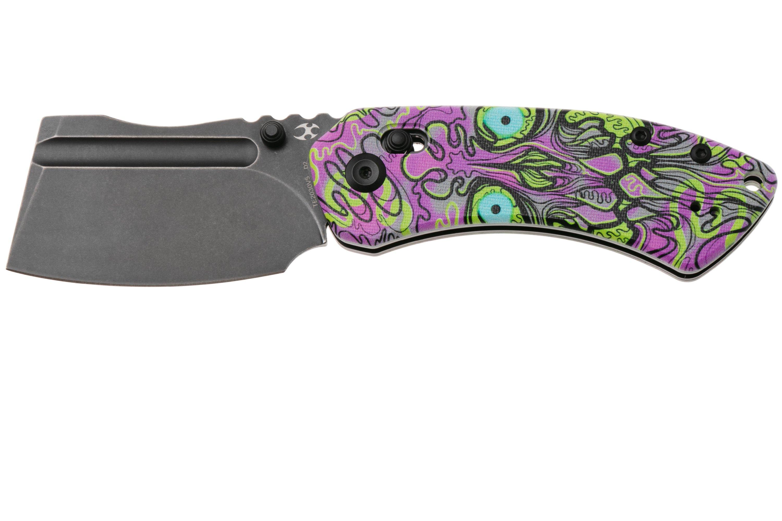Kansept Korvid V TE2030V5, Blackwashed D2, Purple Undead Jade G10 ...