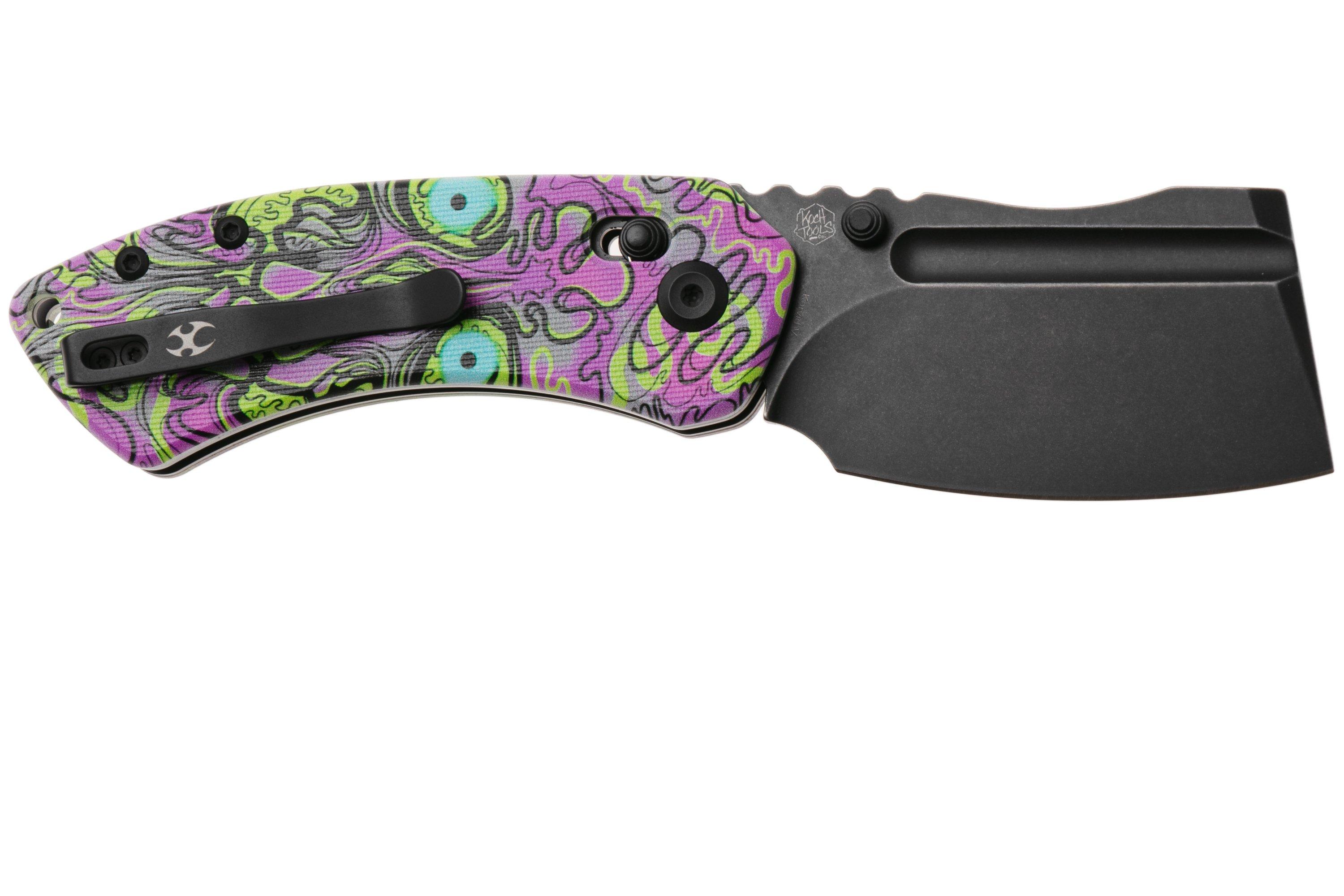 Kansept Korvid V TE2030V5, Blackwashed D2, Purple Undead Jade G10 ...