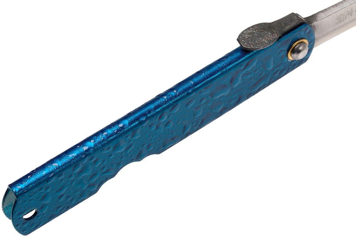 Higonokami navaja 7,3 cm HIGO28, Blue Paper Steel, azul | Compras con ...