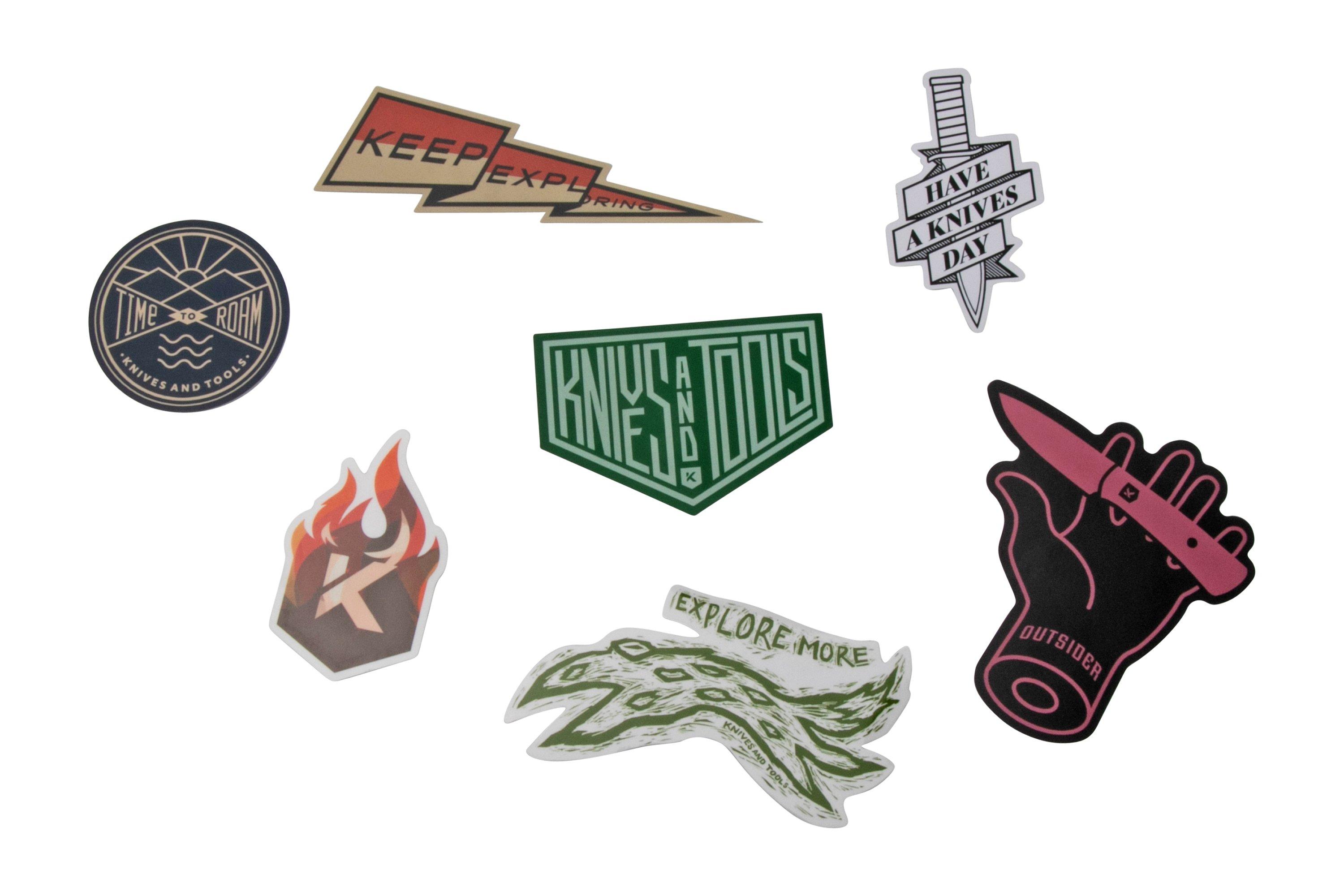 Knivesandtools Sticker Set #01 | Advantageously shopping at ...