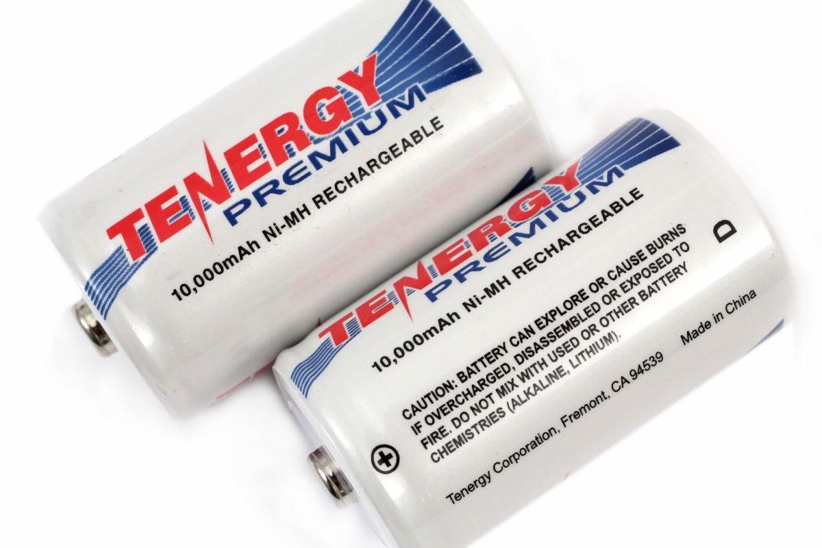 Tenergy NiMH D battery 10000 mAh, set of 2 | Advantageously shopping at ...