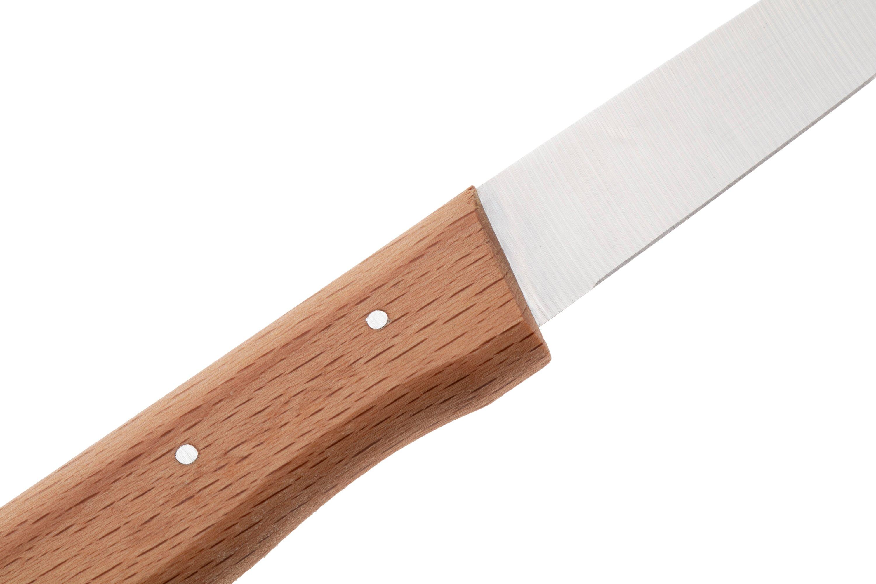 Knivesandtools Traditional Paring Knife, carbon steel, beech wood, 4 ...