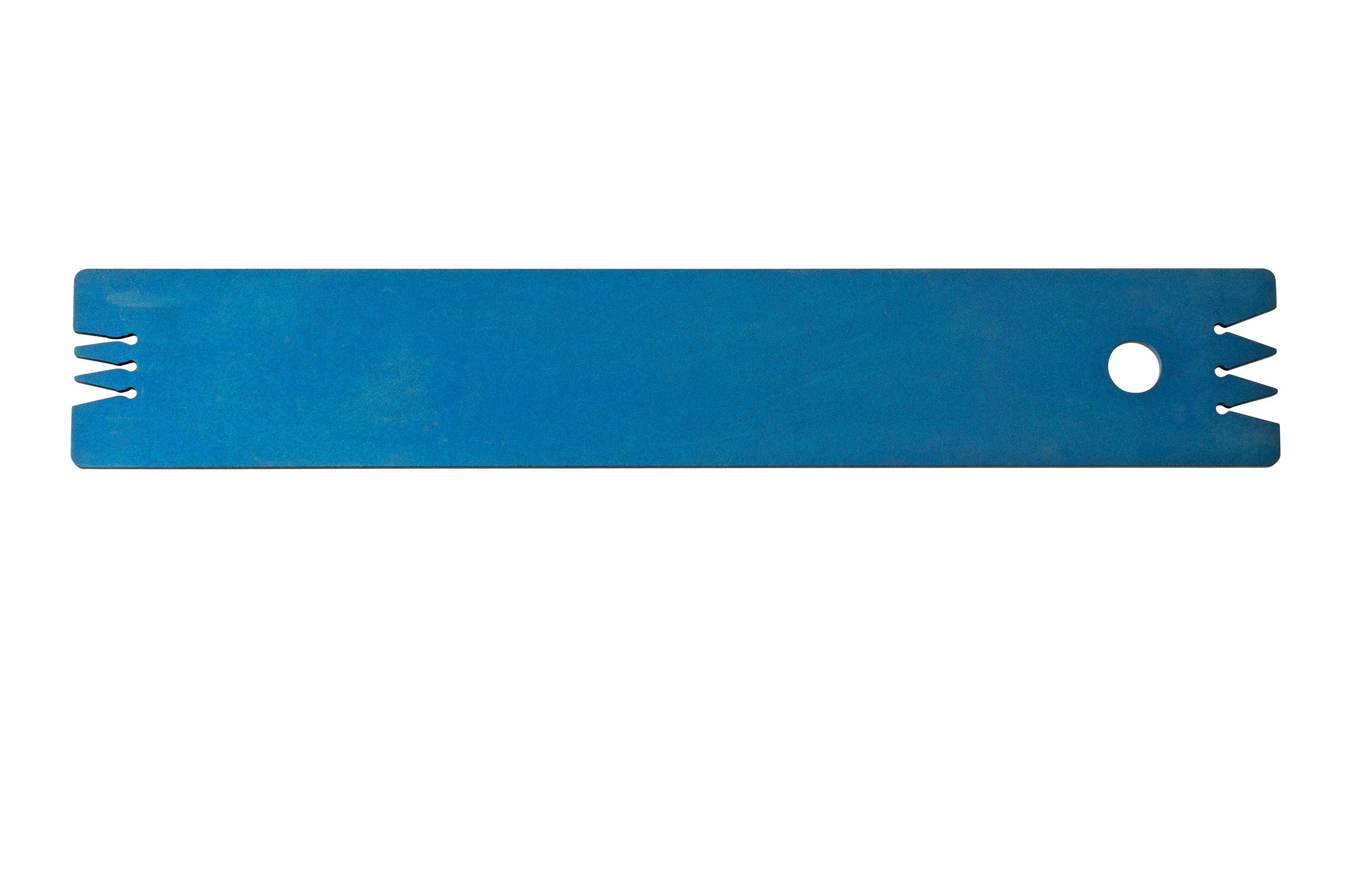 KNAFS Ruler with Knife Angle Finder, blue | Advantageously shopping at ...