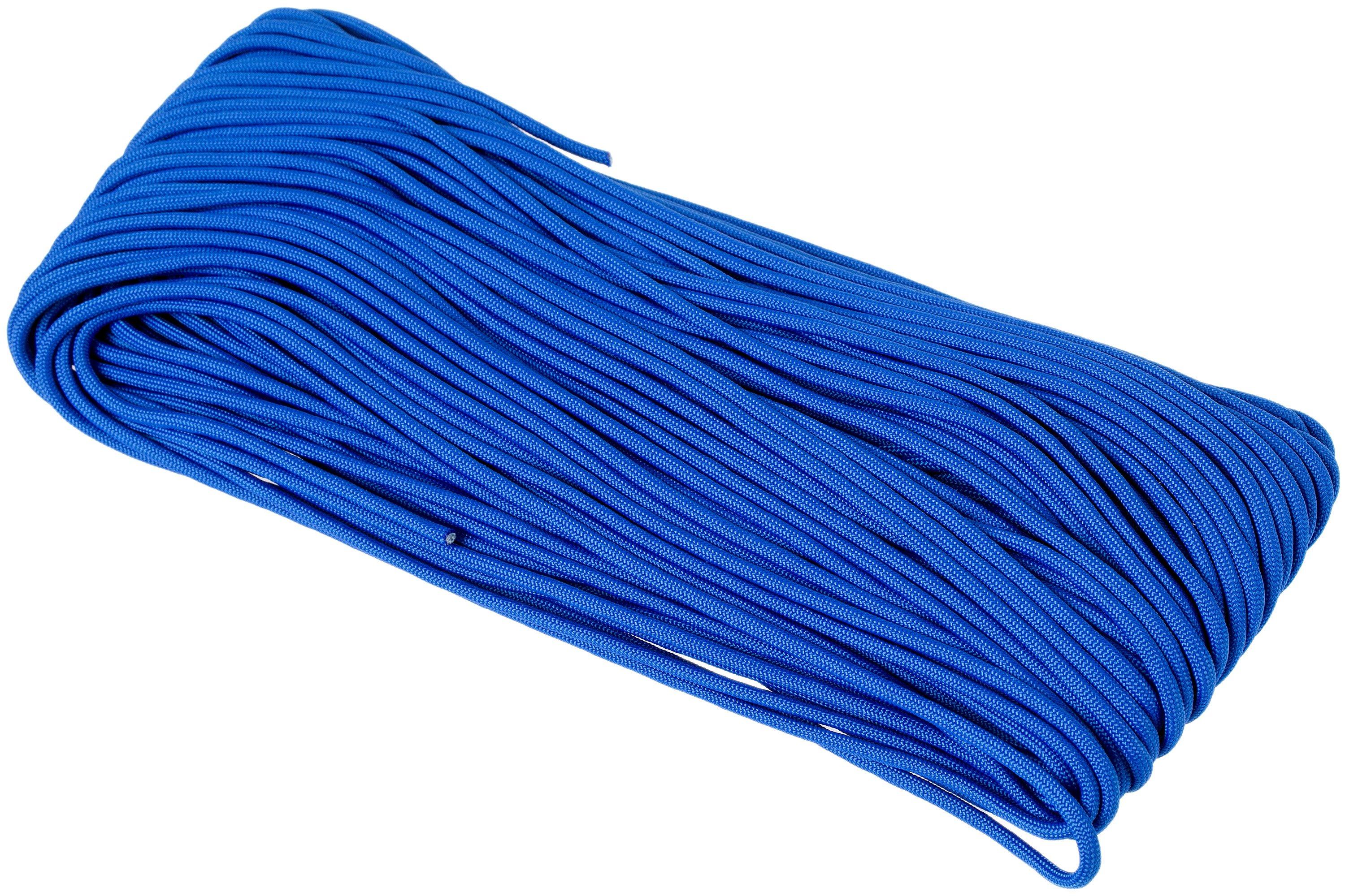 Knivesandtools 550 paracord type III, colour: royal blue, 100 ft (30.48 ...