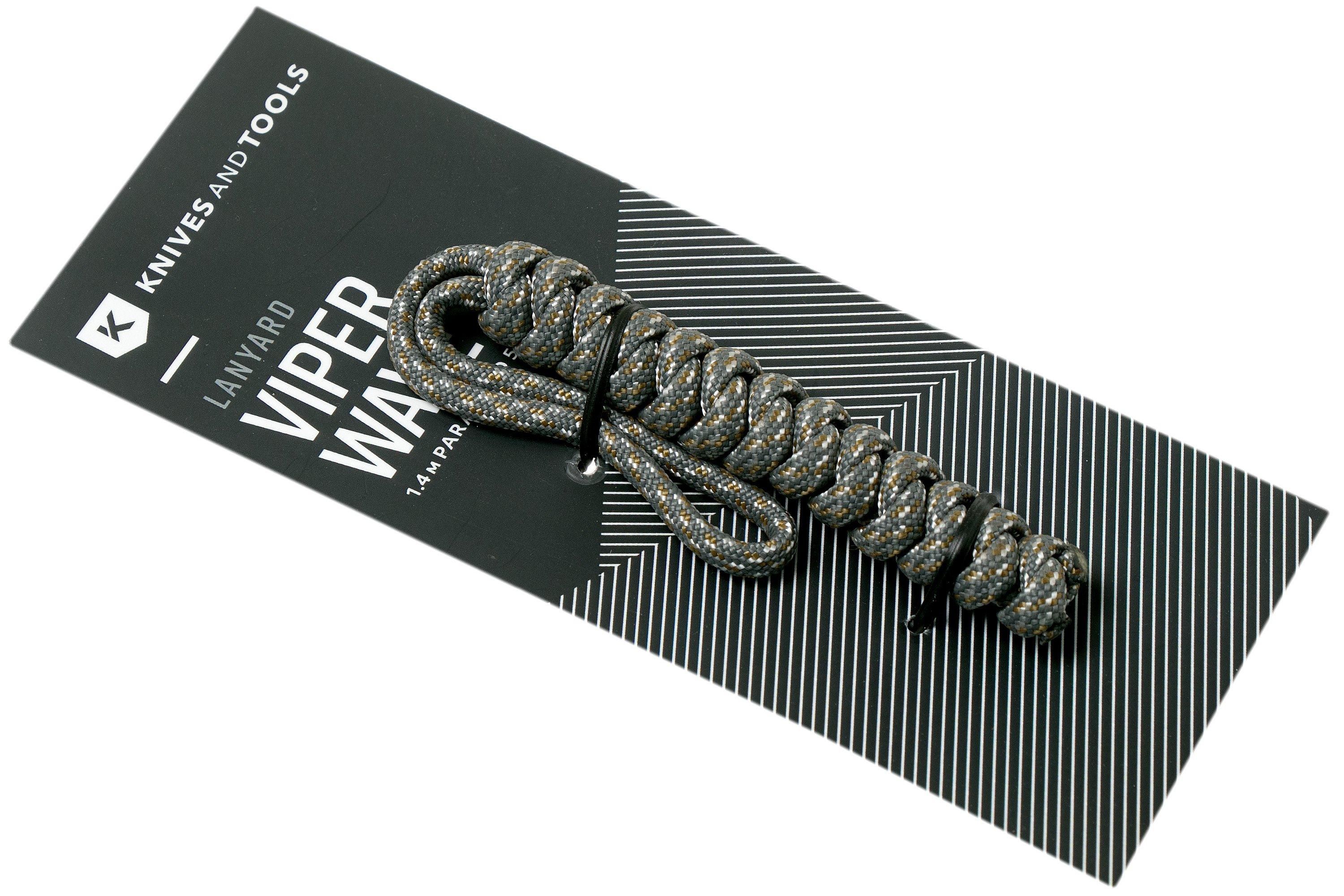 Knivesandtools paracord cordón viper wave, oliva digital | Compras con ...